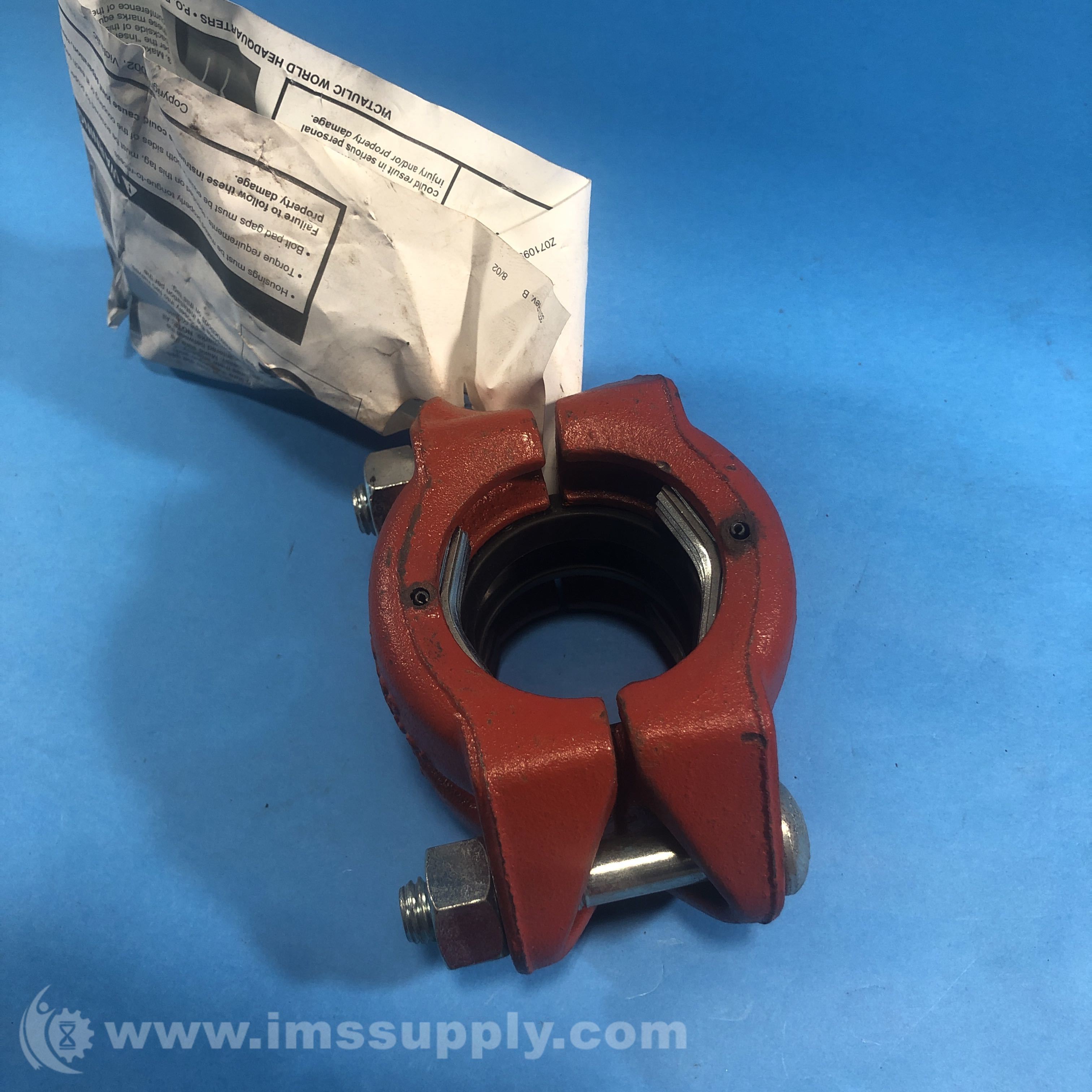 Victaulic 99 Size 1-1/2 inch Roust-A-Bout Coupling - IMS Supply