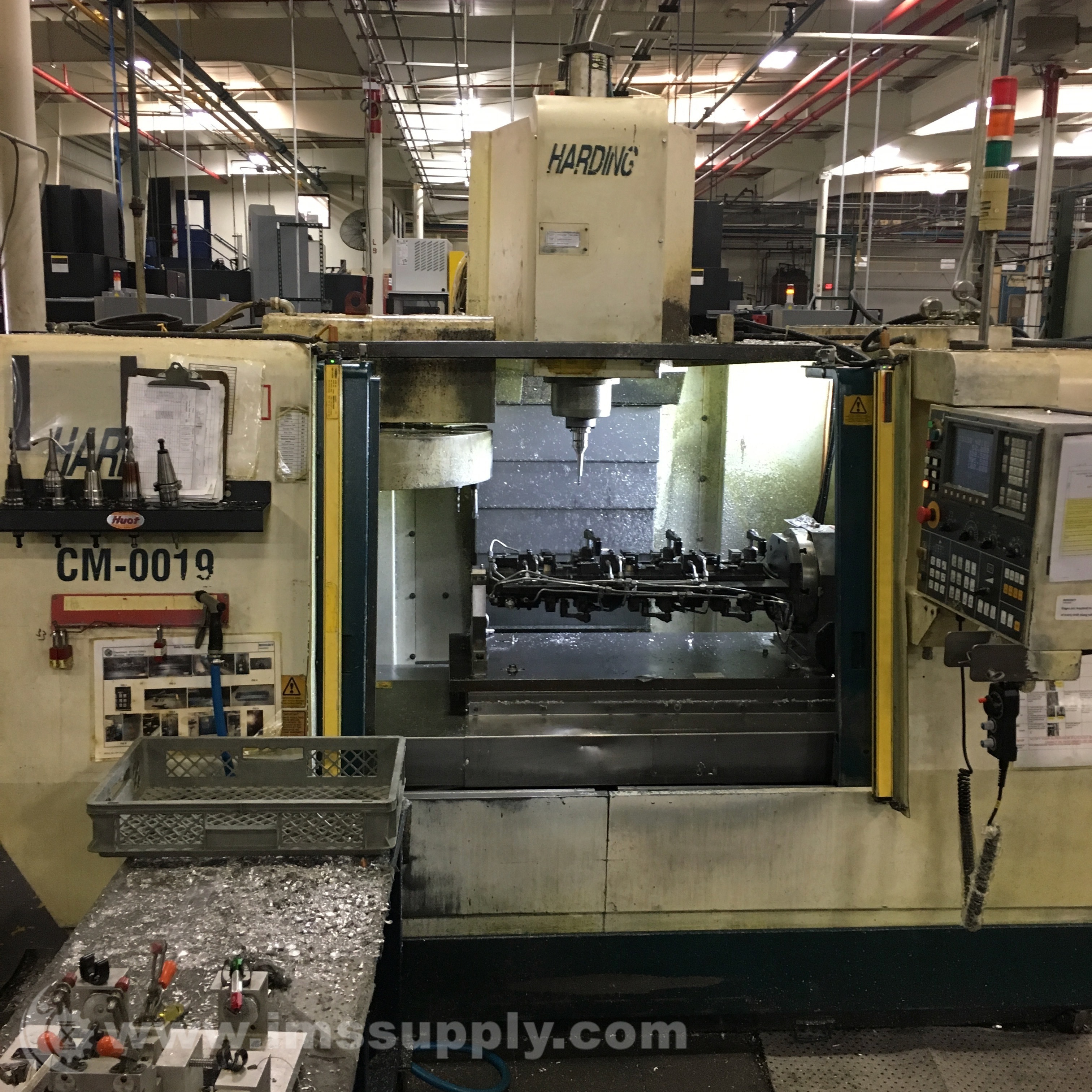Hardinge Vertical Machining Center VMC 1000-II w/ Chip Collector - IMS ...