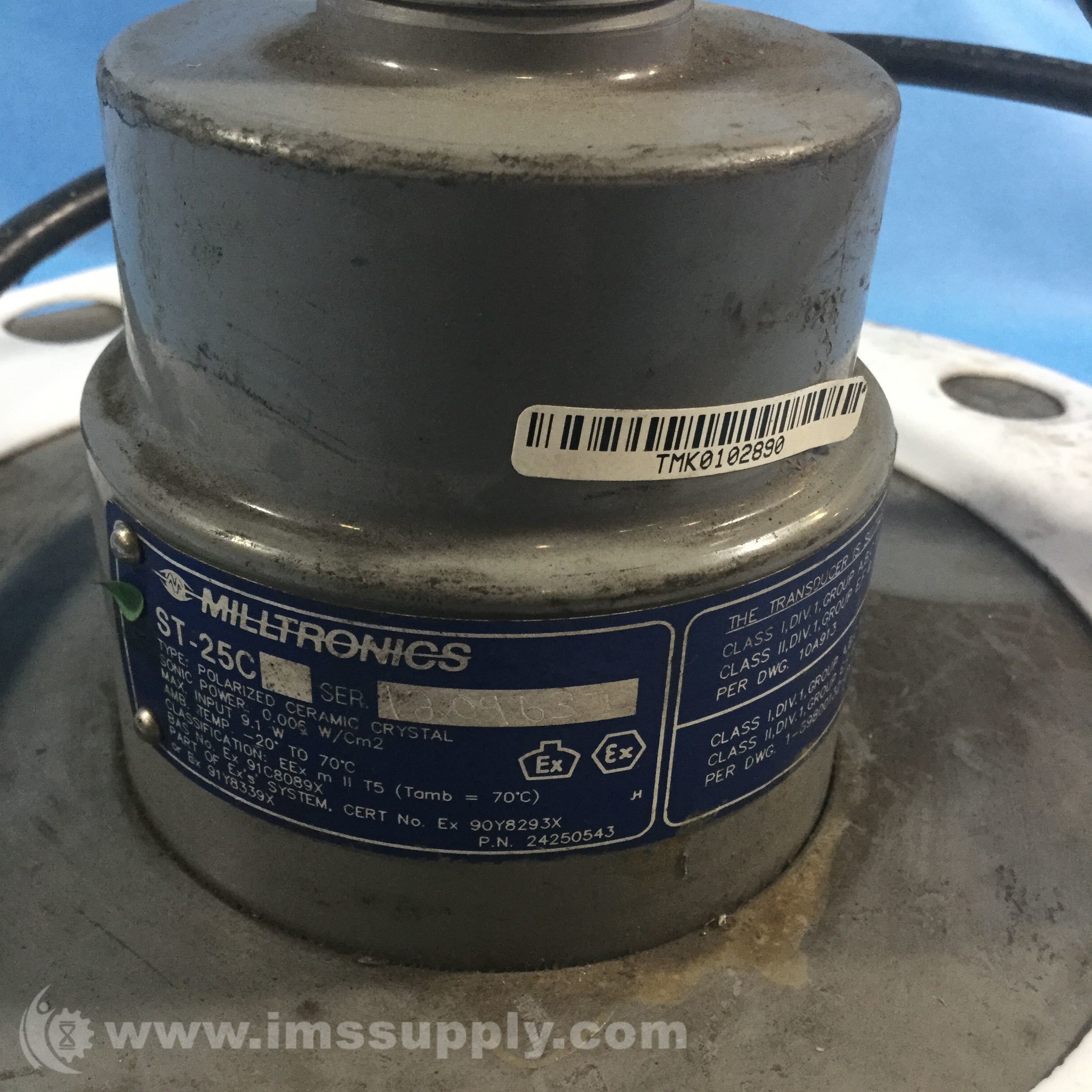 Milltronics ST-25C Polarized Ceramic Crystal Level Transducer - IMS Supply