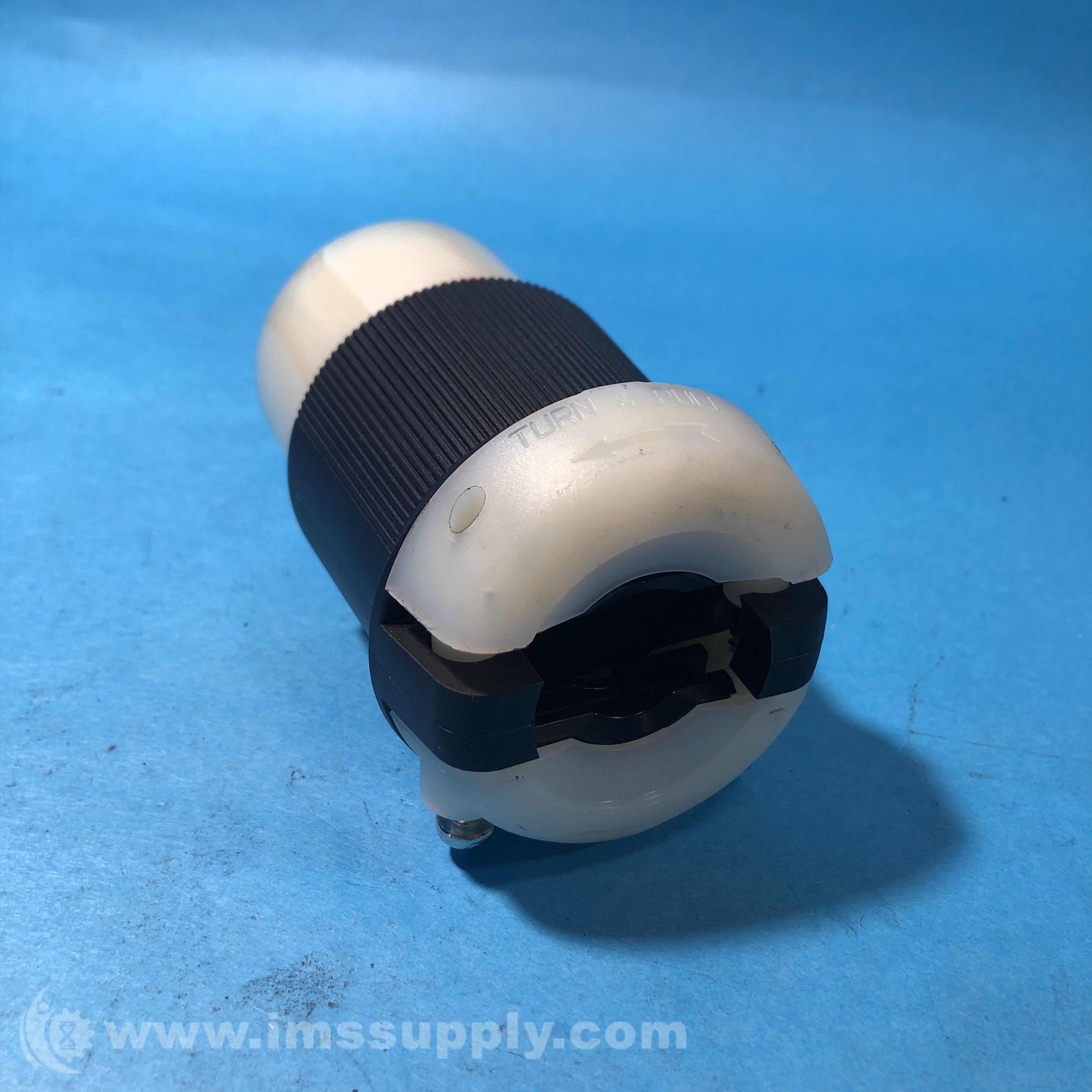 Hubbell HBL2433 Female Power Entry Connector, Twist Lock, 20A - IMS Supply