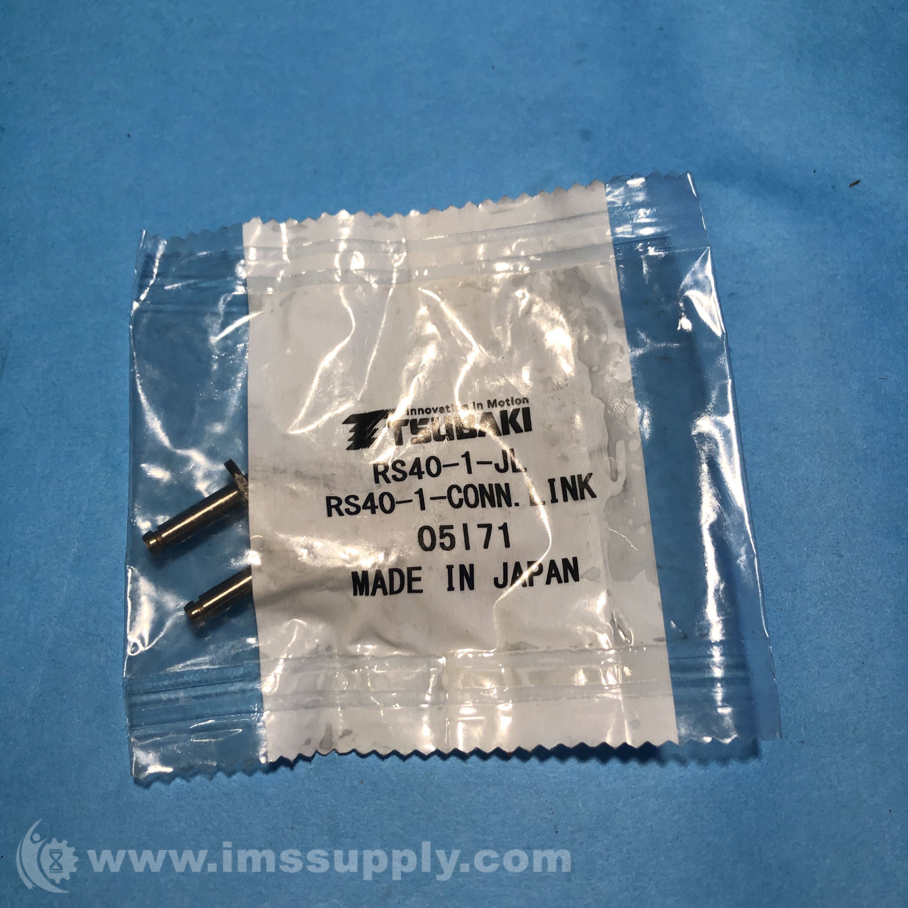 Tsubaki RS40-1-RP-80L 40 RIV Meter Roller Chain - IMS Supply