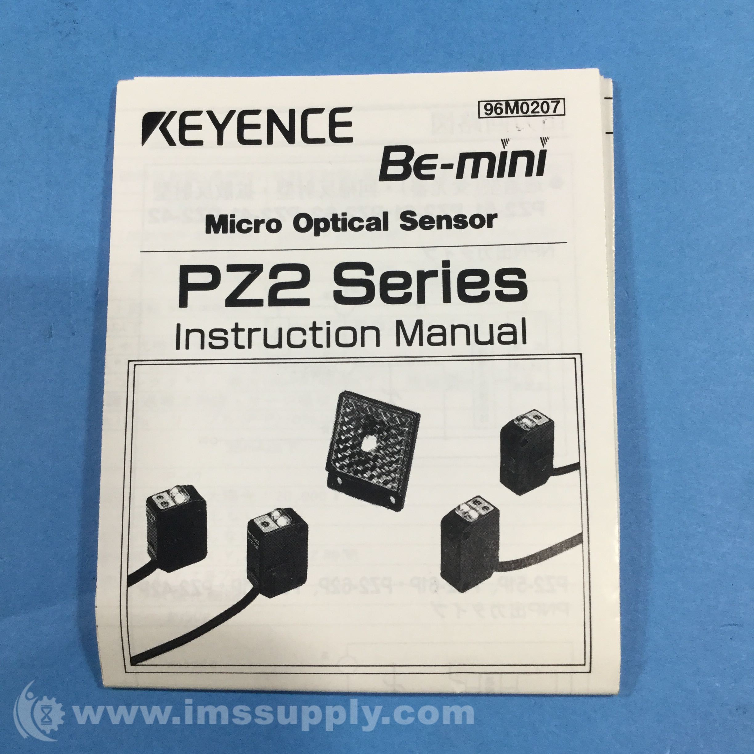 Keyence PZ2-61P Micro Optical Sensor, Square Retro-Reflective - IMS Supply