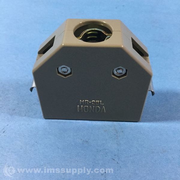 Honda MR-25L MR Connector, 25 Pin, Straight Hooded, Gray - IMS Supply