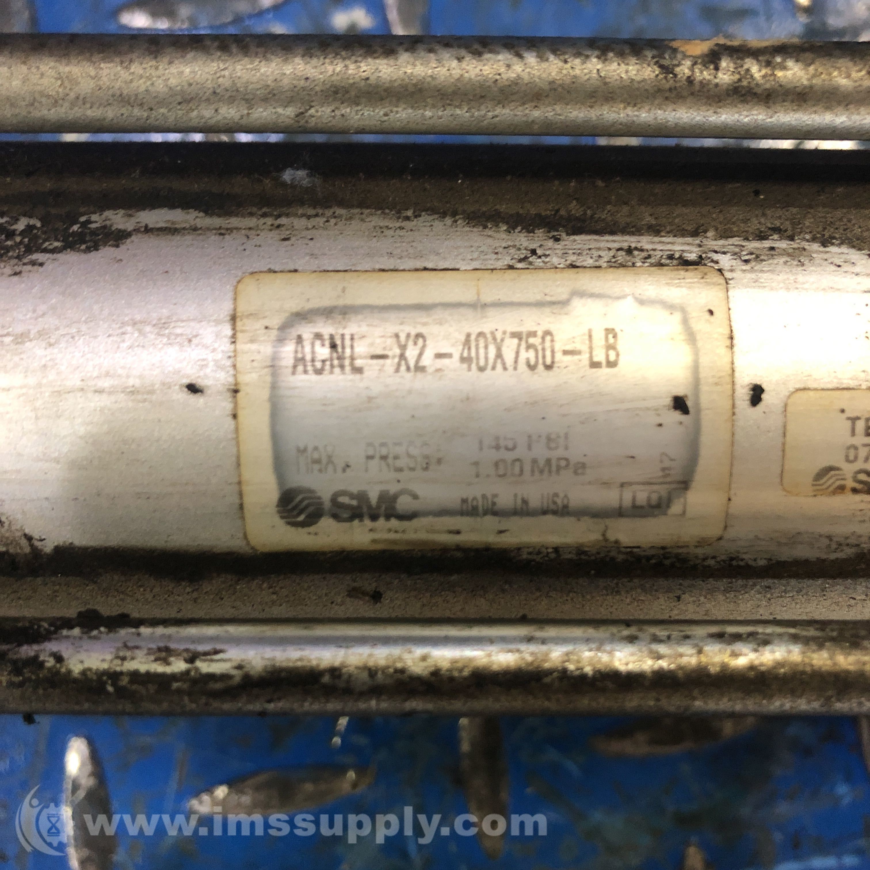 SMC ACNL-X2-40X750-LB Tie Rod Cylinder, Built-in Magnet - IMS Supply