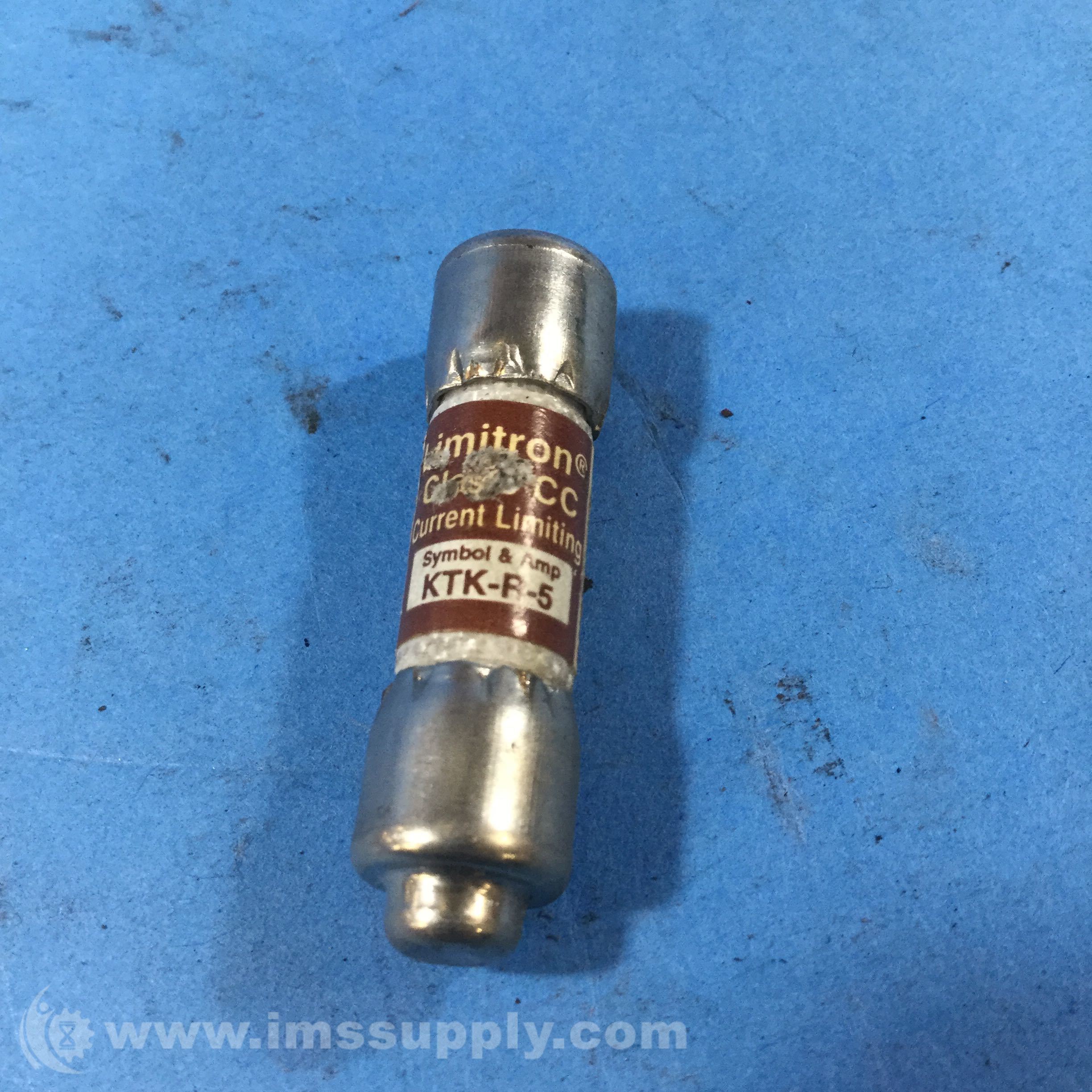 Cooper Bussmann KTK-R-5 5 Amp, 600V, Class CC - IMS Supply