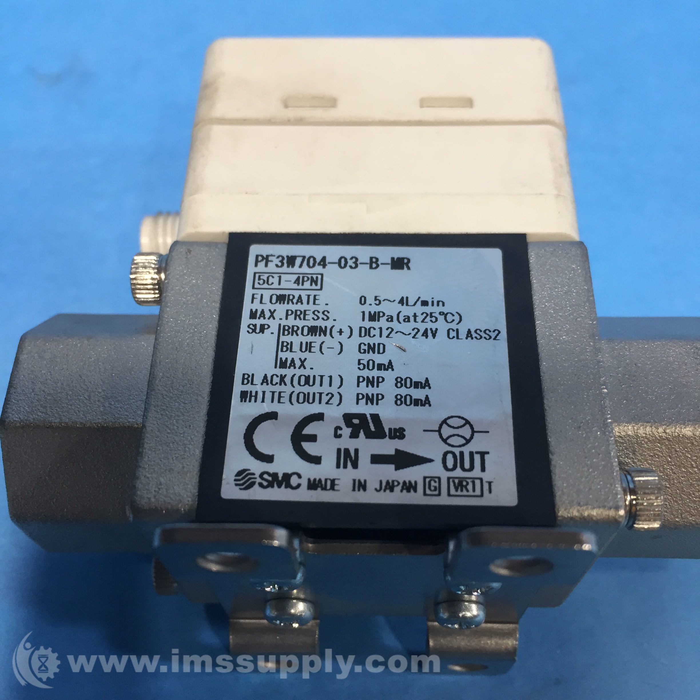 SMC PF3W704-03-B-MR IFW/PFW Flow Switch - IMS Supply