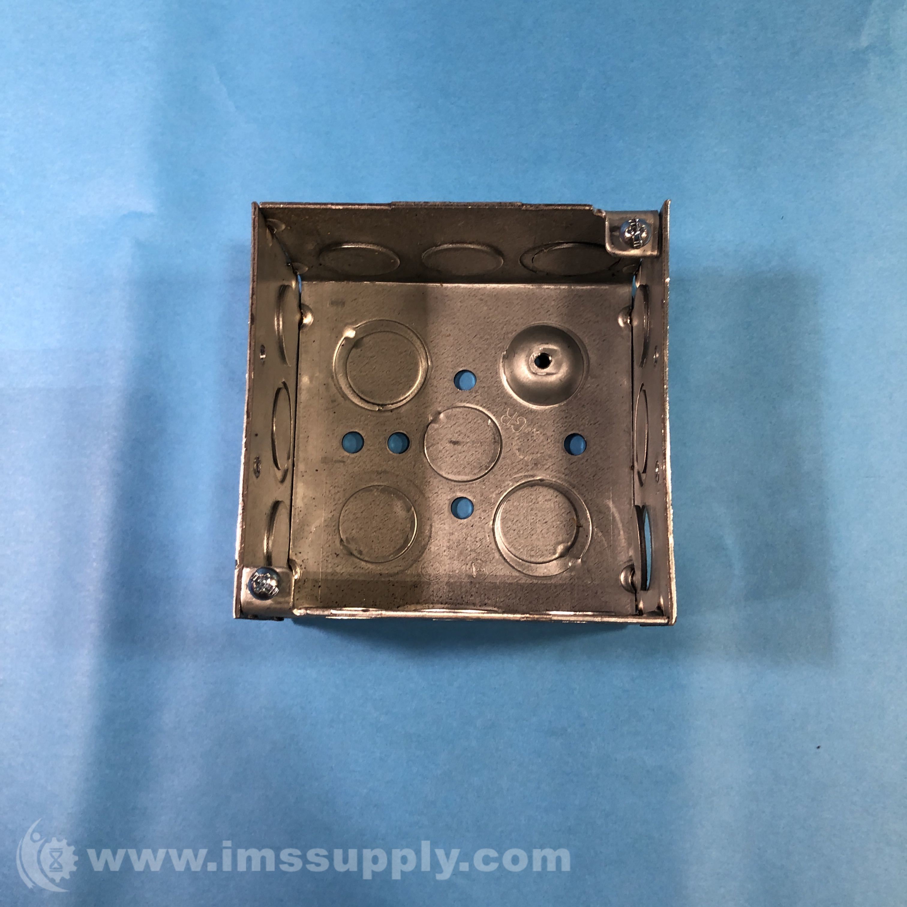Electrical Box, Square, Galvanized Zinc - IMS Supply