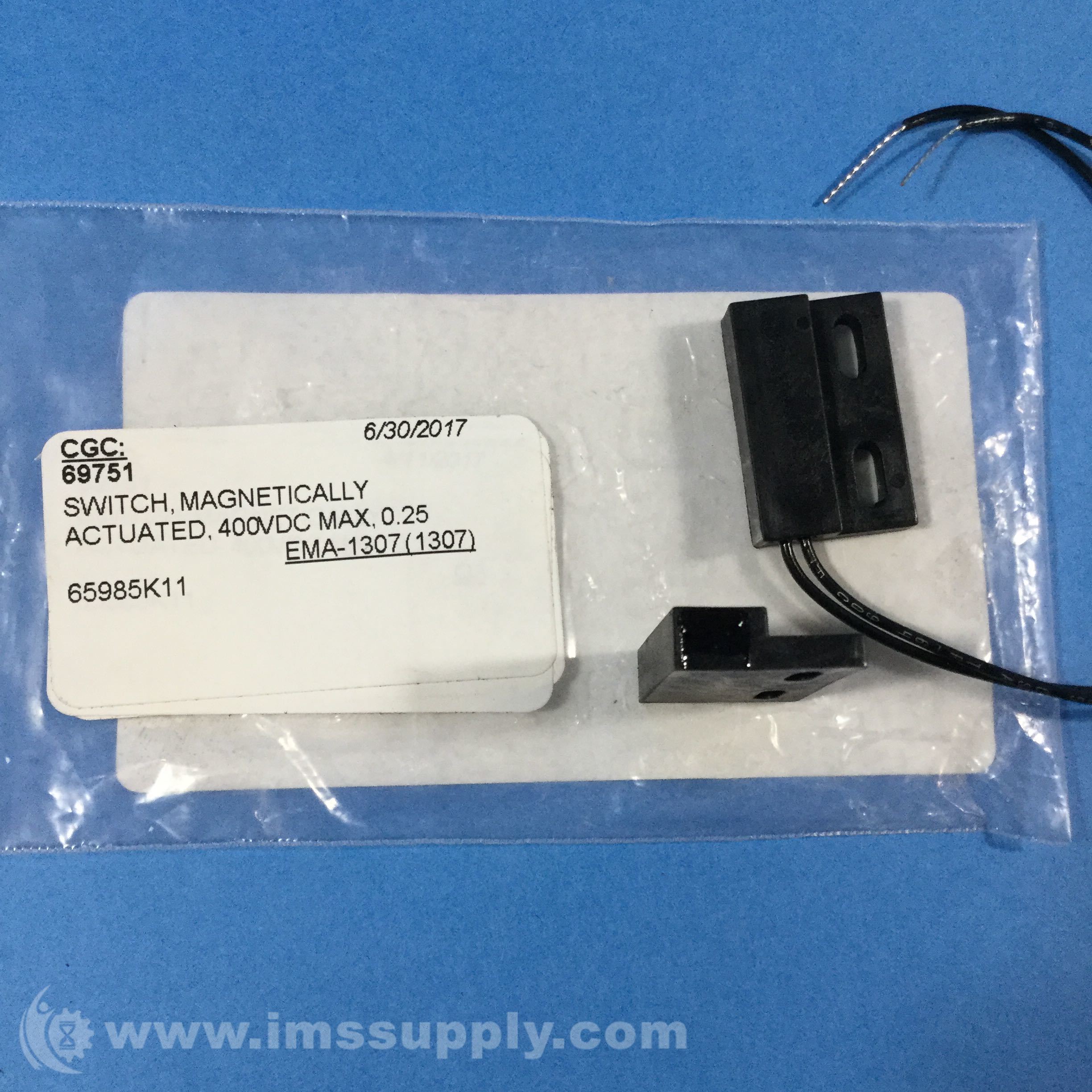 Reed Switch Developments Corp 2005-1965-400 Magnetic Reed Switch - IMS ...
