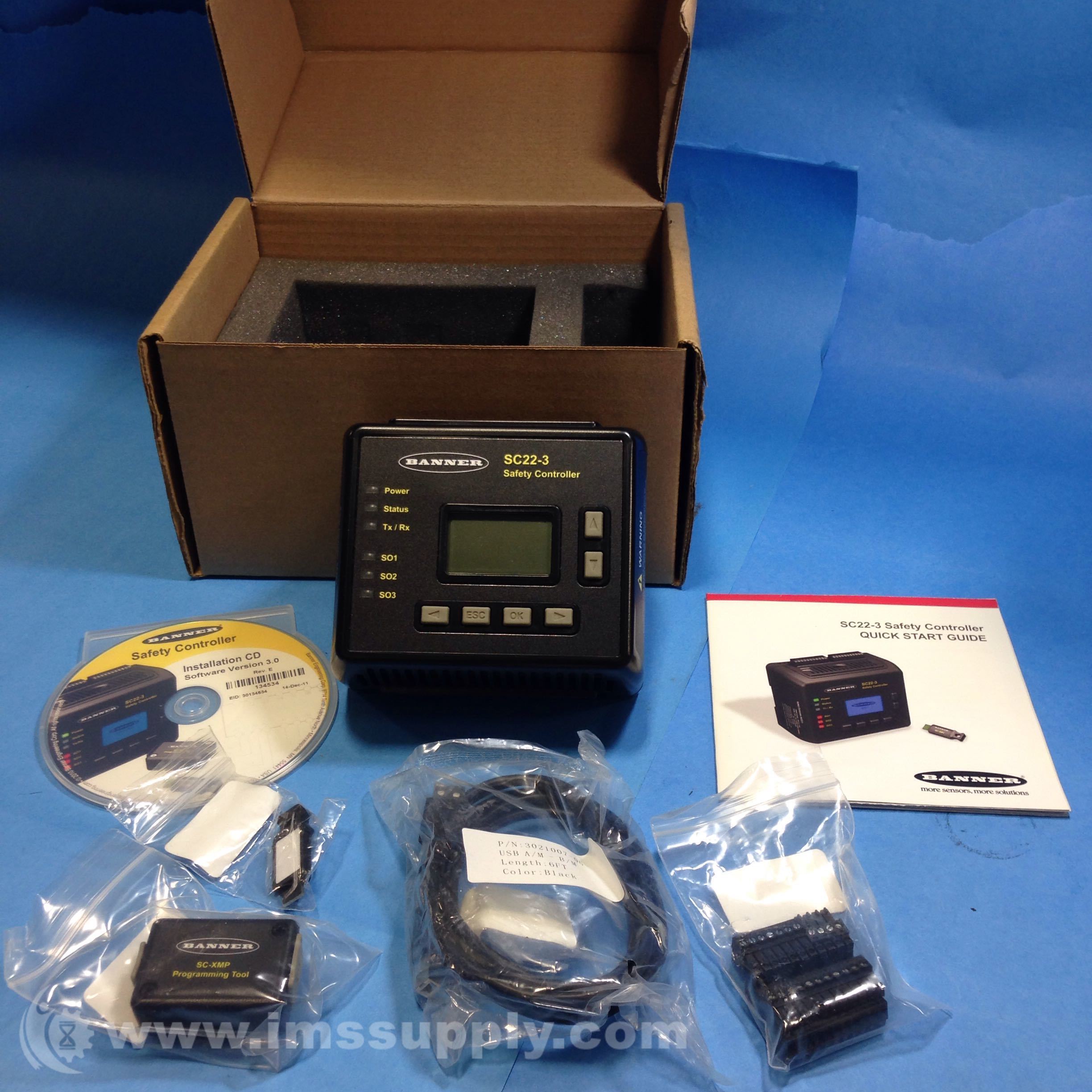Banner SC22-3 Safety Controller - IMS Supply
