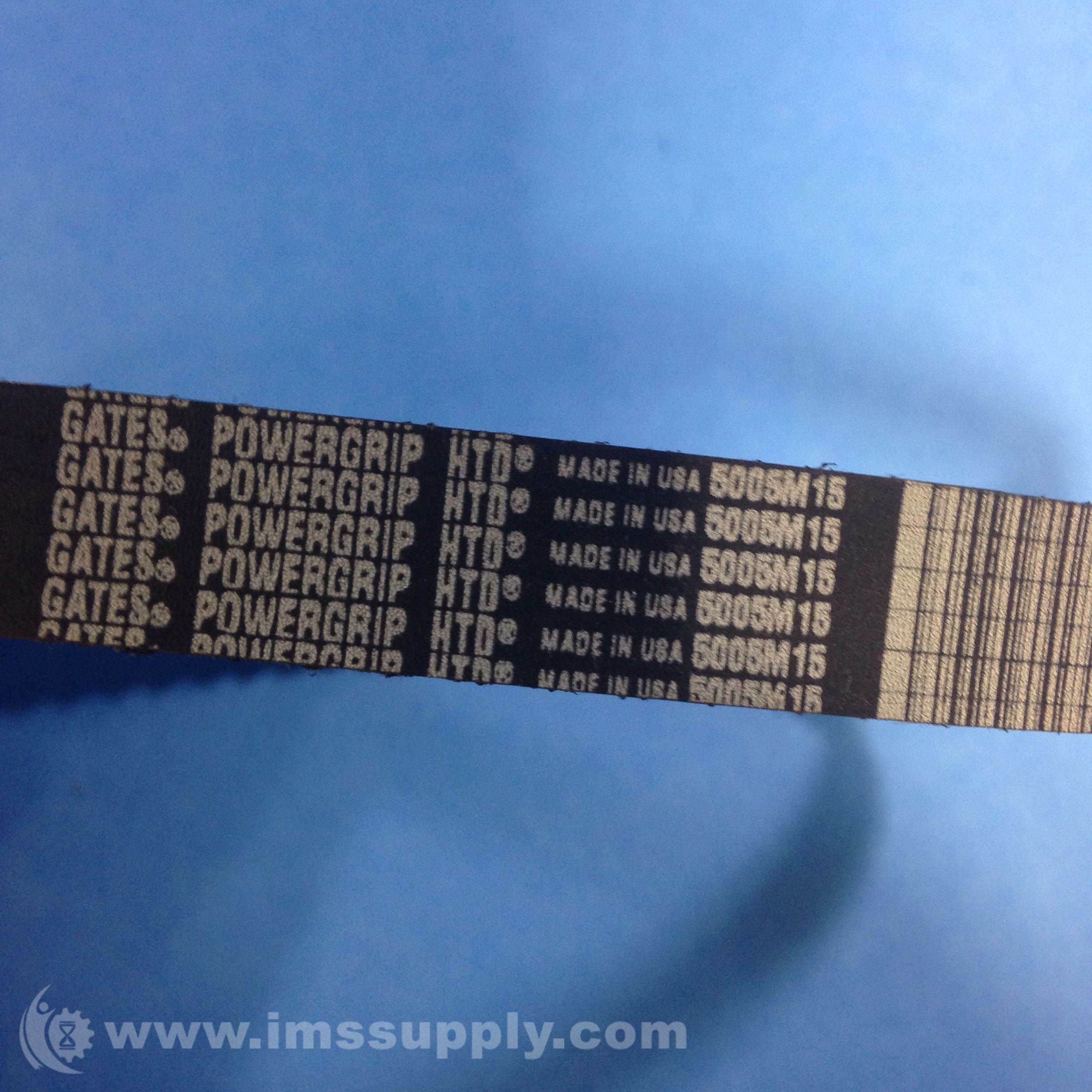 Gates 5005M15 HTD Belt - 100 Teeth, 5 mm Pitch, 15 mm Width - IMS Supply