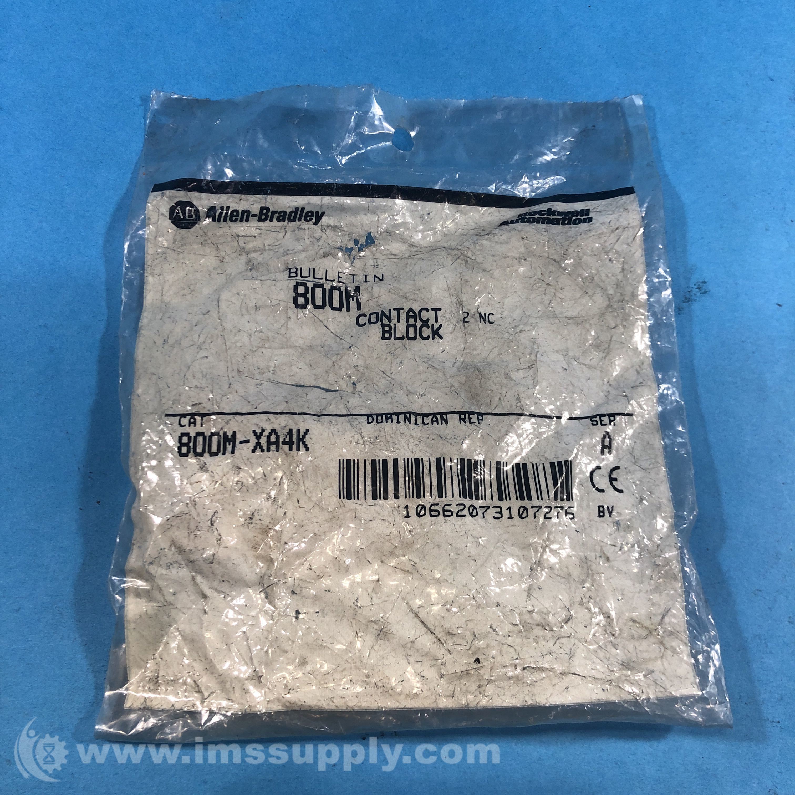 Allen Bradley 800M-XA4K Series A Contact Block 22mm - IMS Supply