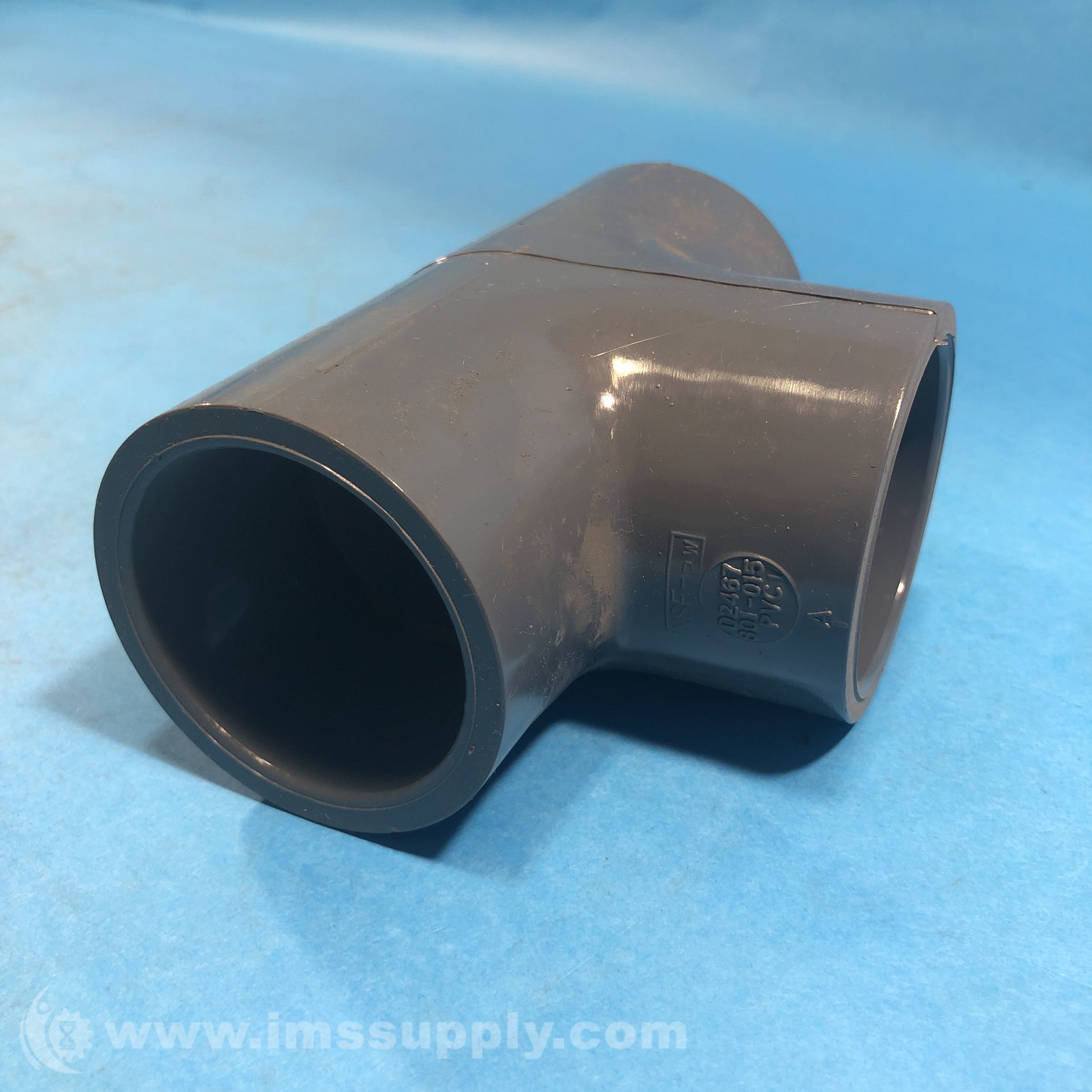 Charlotte Pipe 801-015 1-1/2 PVC Tee - IMS Supply