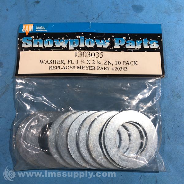 Buyer 1303035 Bag of 10 SAM Shoe Washers - IMS Supply