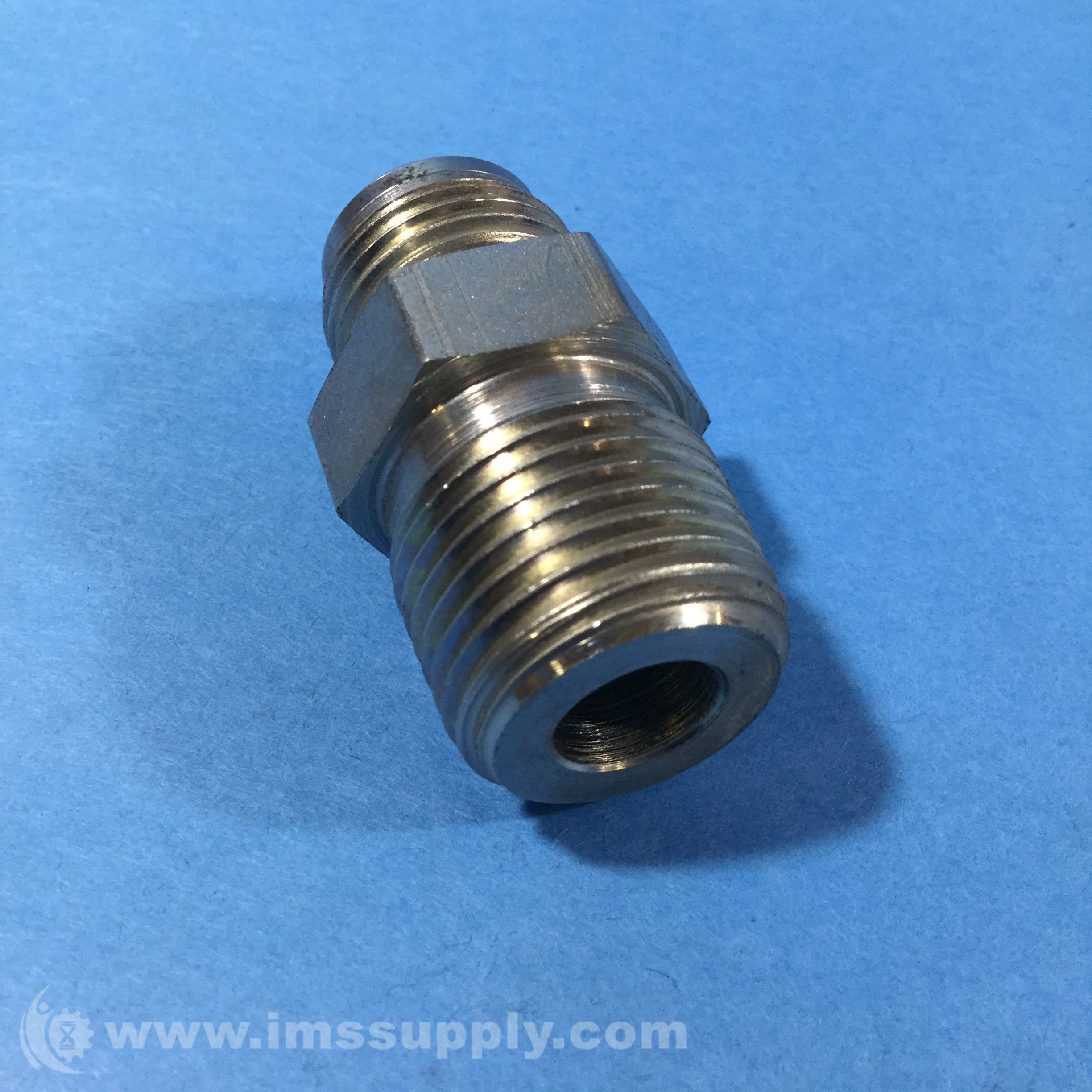 Parker 8-12-FTX-S Male Adapter 1/2 JIC X 3/4 NPT Male Steel - IMS Supply