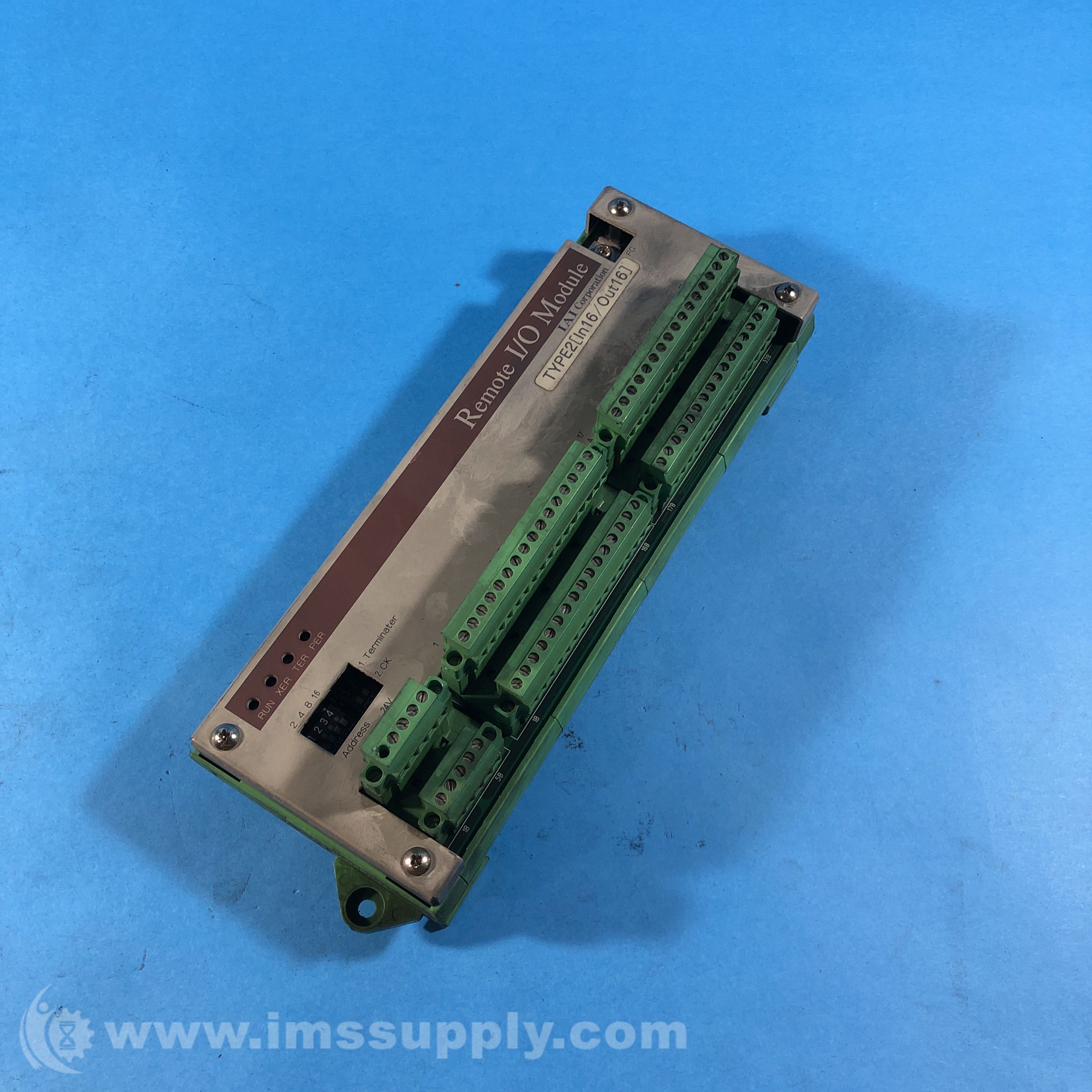 IAI Corporation TYPE2[In16/Out16] Remote I/O Module - IMS Supply
