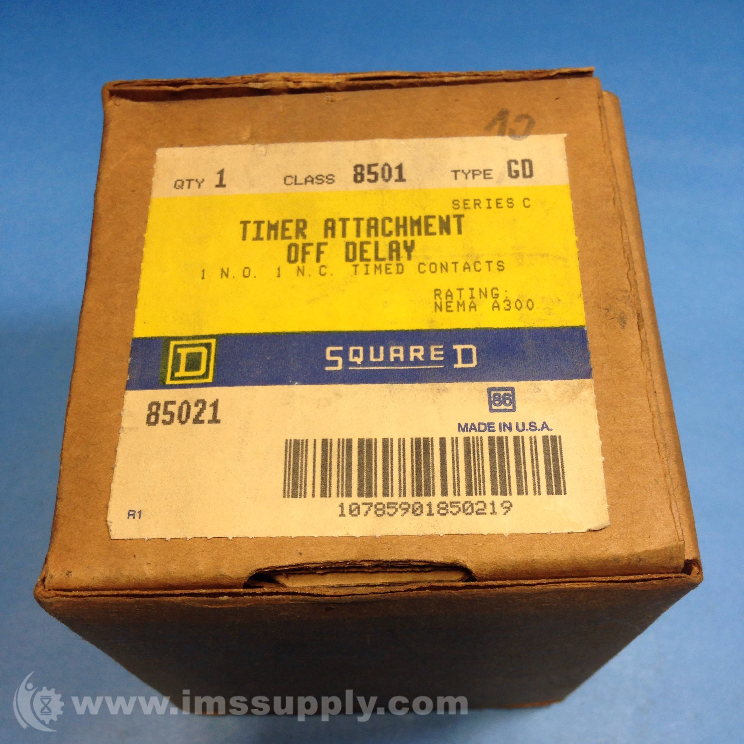Square D 8501 GD Time Delay Attachment - IMS Supply