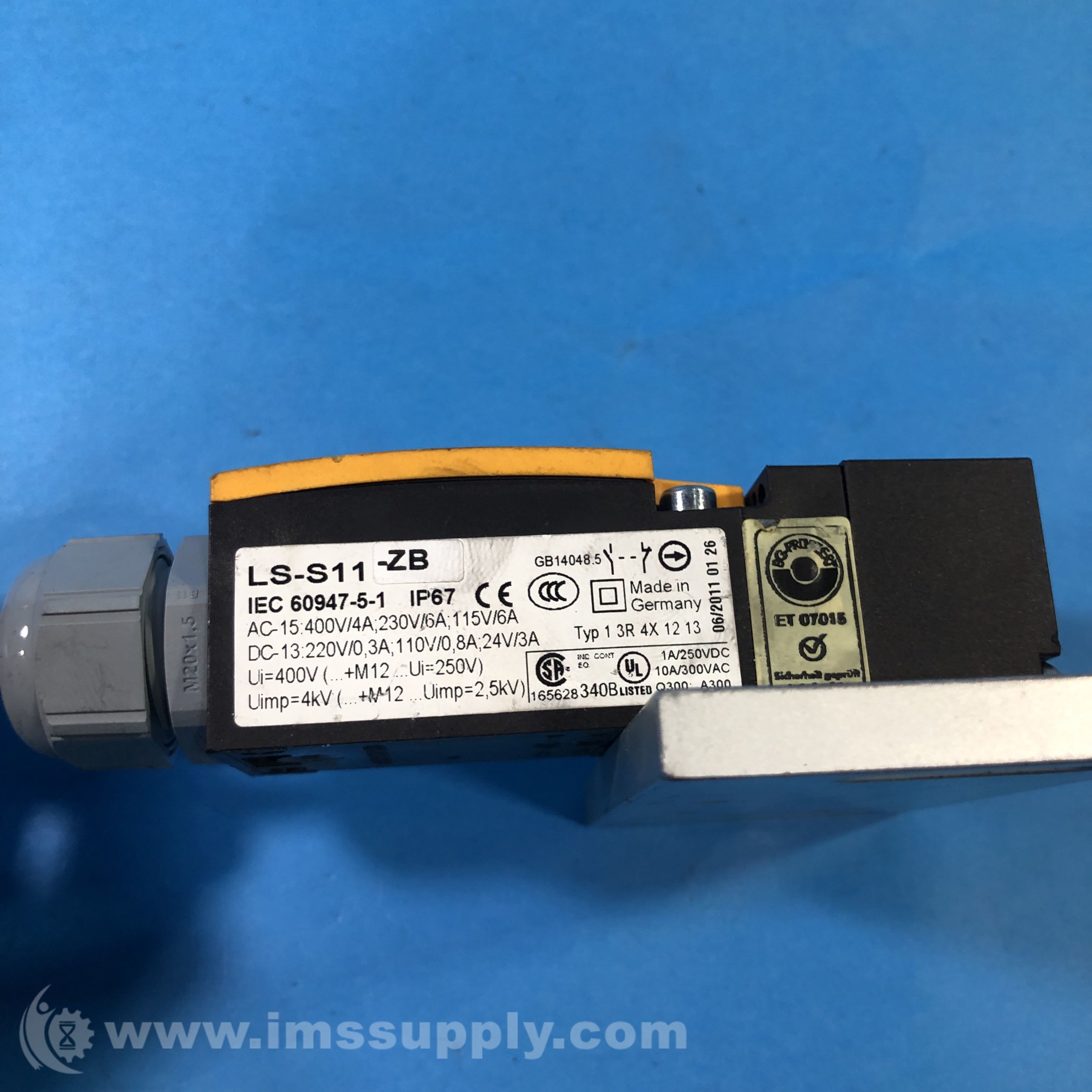 Moeller Electric LS-S11-ZB Safety Position Switch - IMS Supply