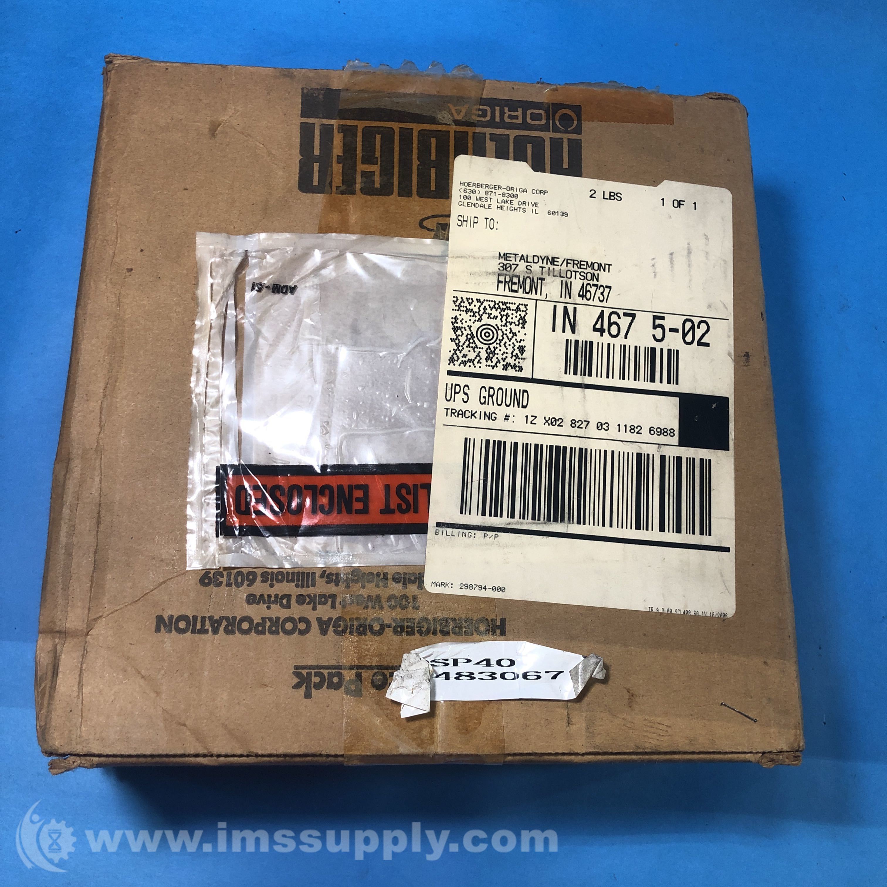 Hoerbiger Origa Service Pack - IMS Supply