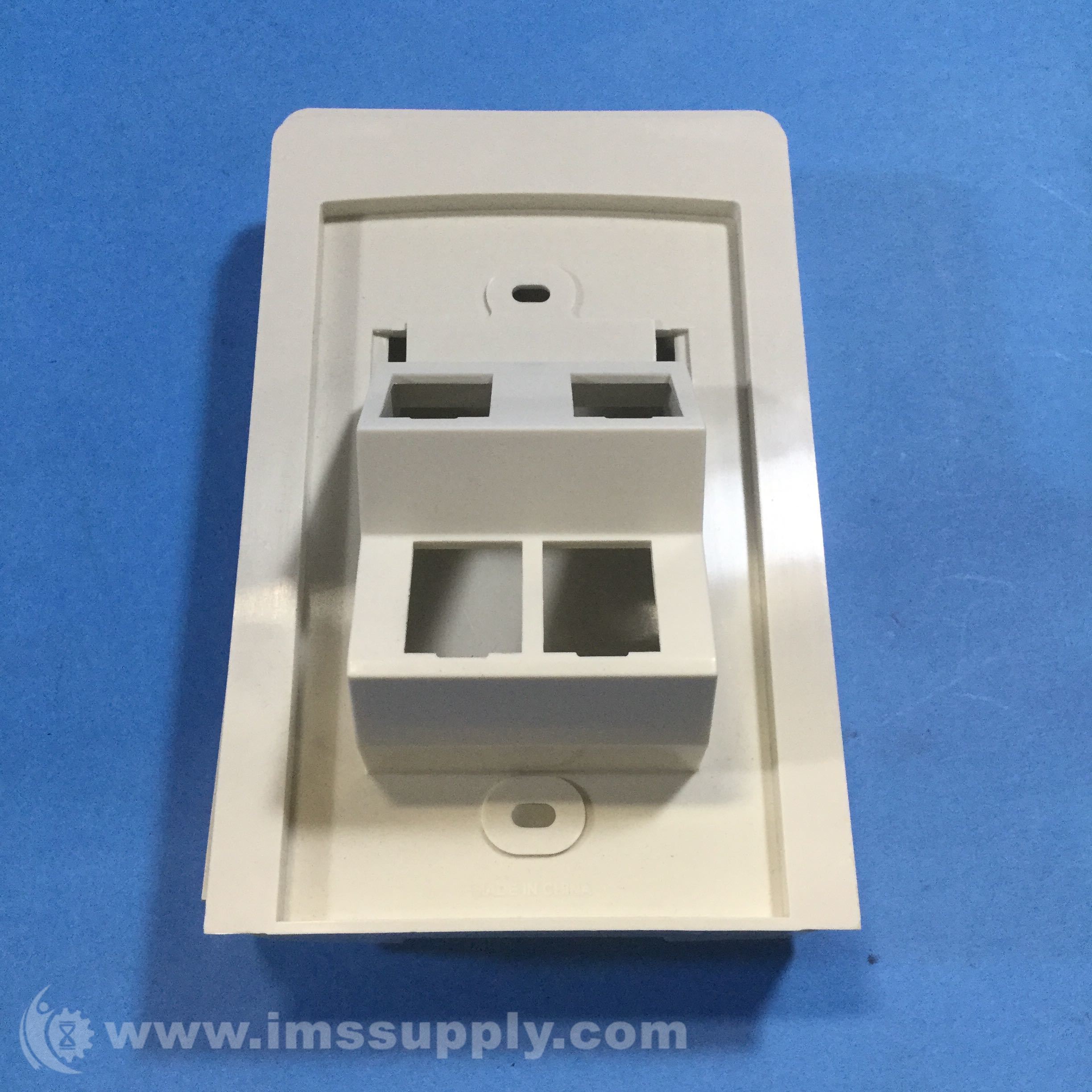 Hubbell IM2K1W Secure-IT 1-Gang Tamper-Resistant Face Plate - IMS Supply