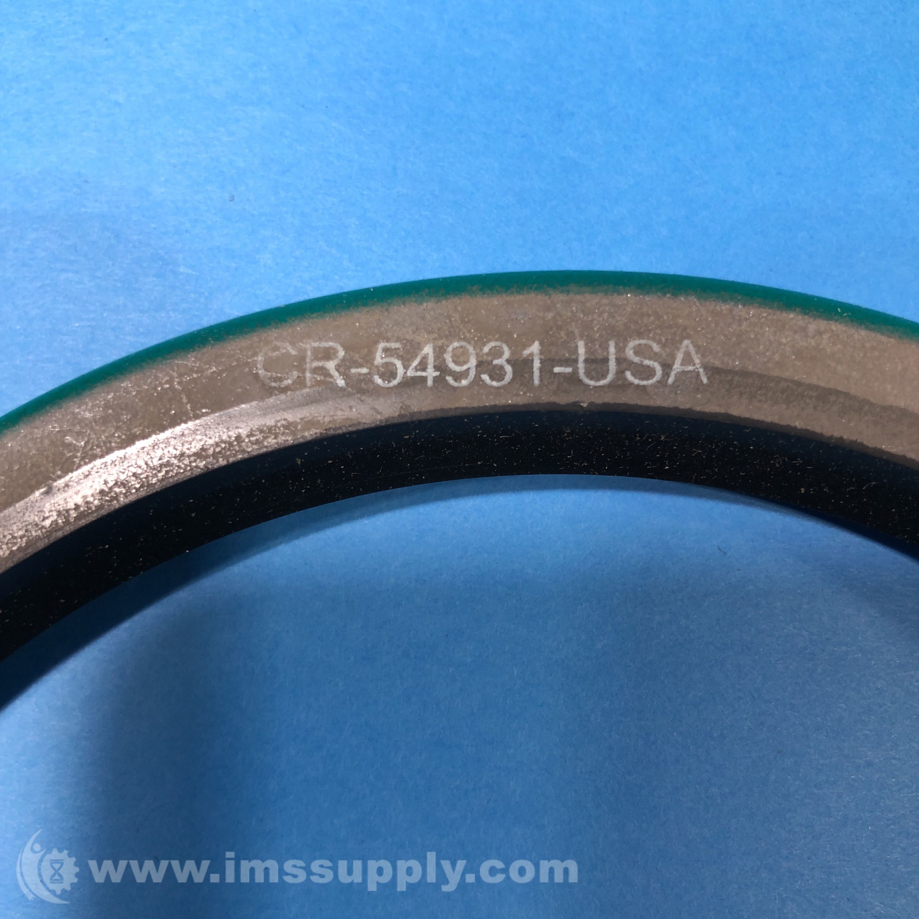 SKF CR-54931 Single Lip Oil Seal - Solid, 5.500 in Shaft - IMS Supply