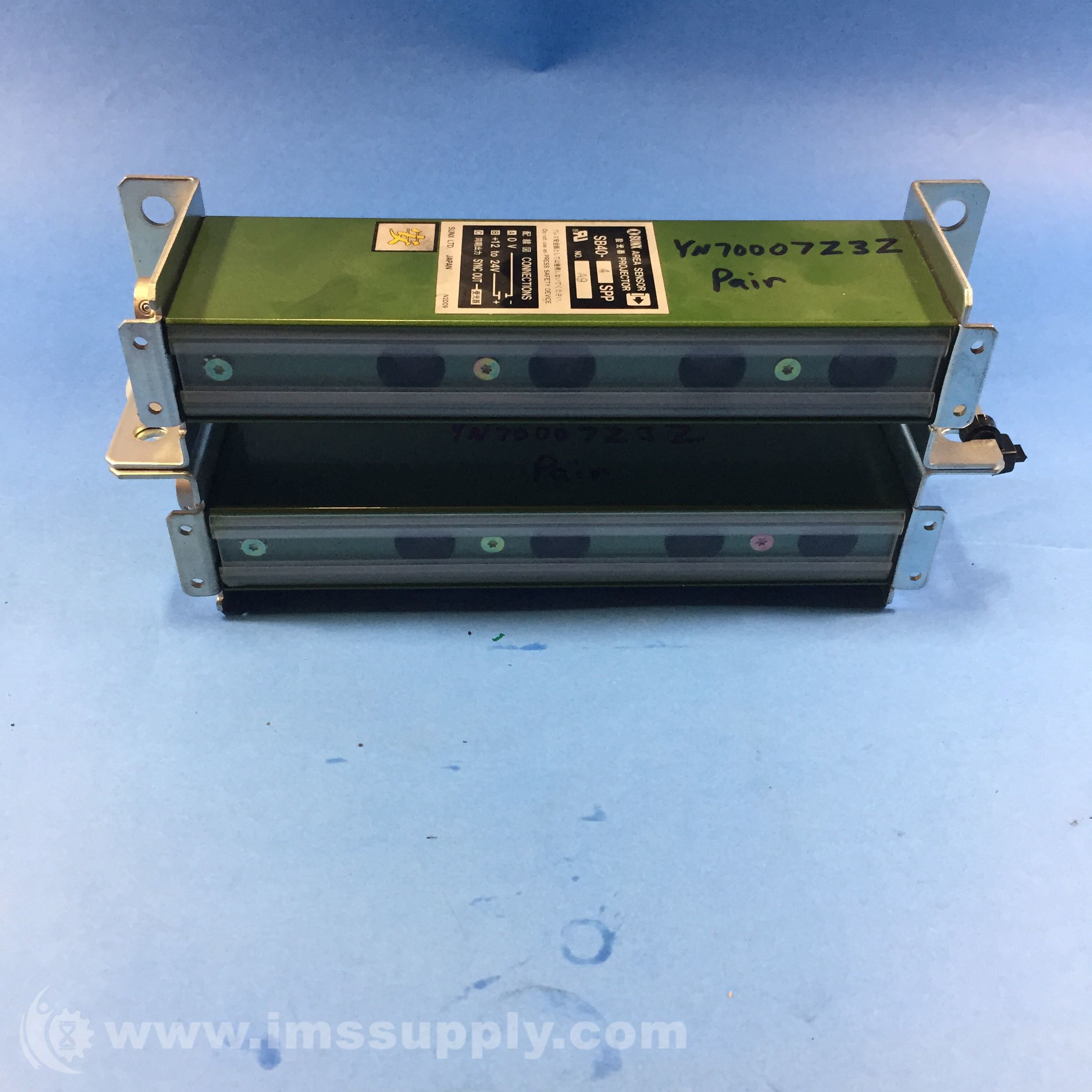 SUNX SB40-4-SPP Area Sensor, 12 to 24 Volt, Pack of 2 - IMS Supply