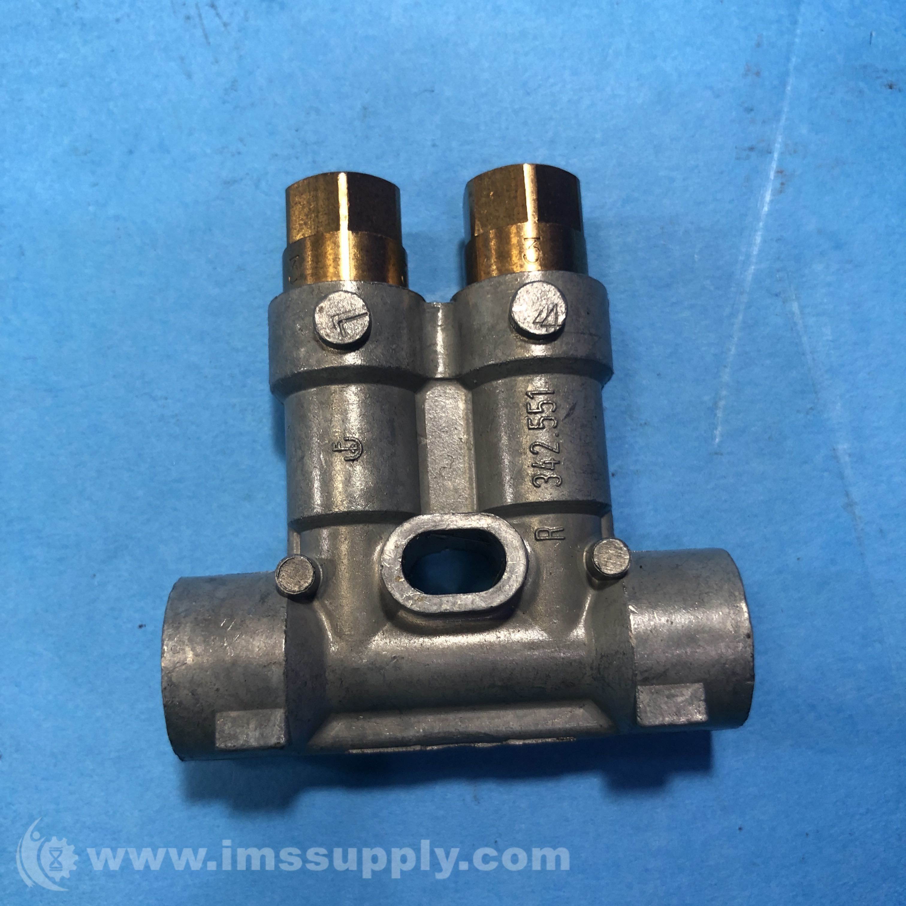 SKF 342-GA Grease Distribution Block Lubrication Manifold - IMS Supply