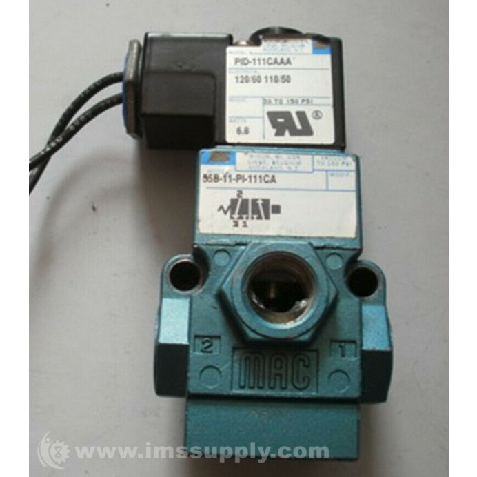 MAC VALVES INC 55B-11-PI-111CA - IMS Supply