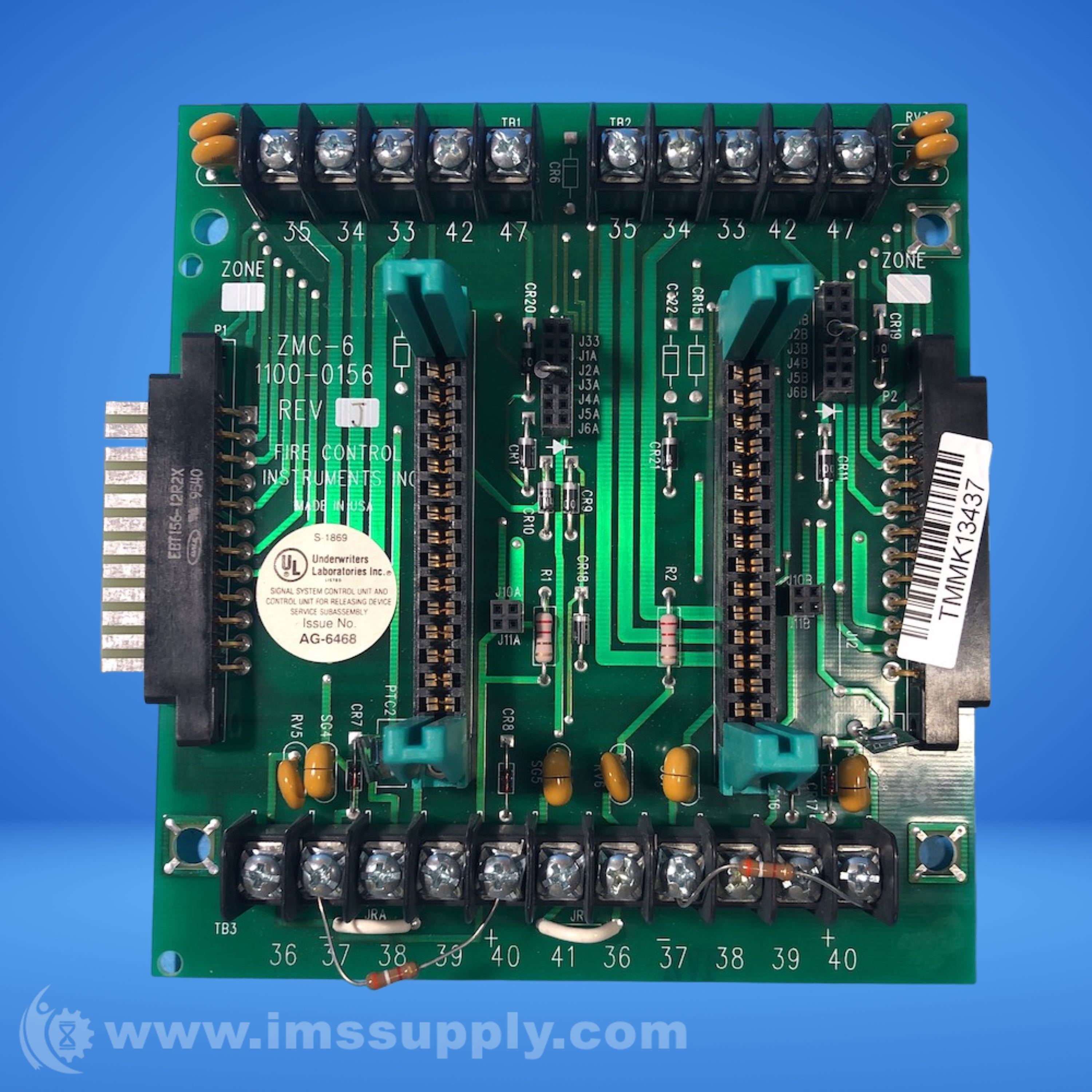 Fire Control Instruments Inc 1100-0156 FC-72 Module Card - IMS Supply