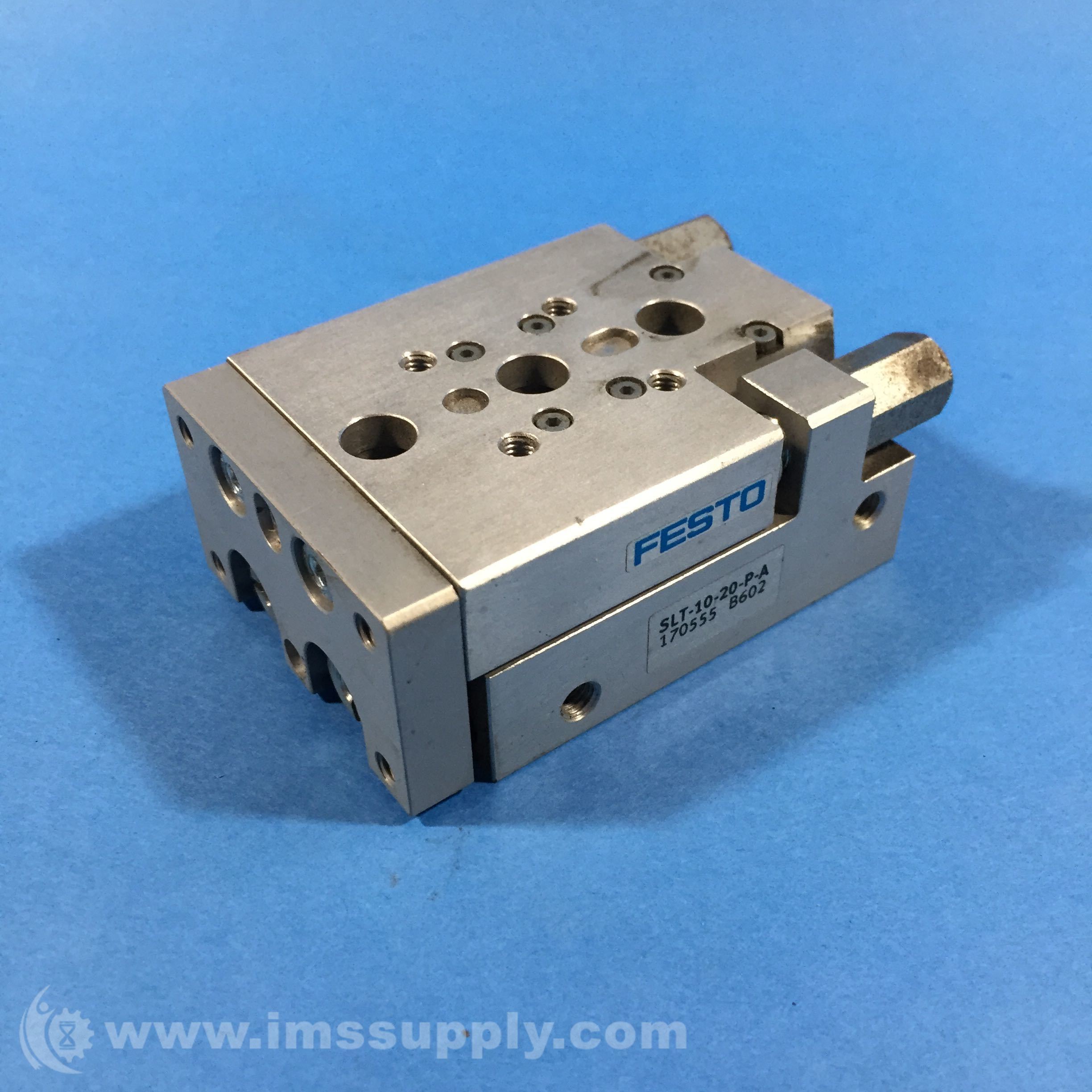 Festo SLT-10-20-P-A, Actuator, mini slide, air, 10x20mm stroke - IMS Supply