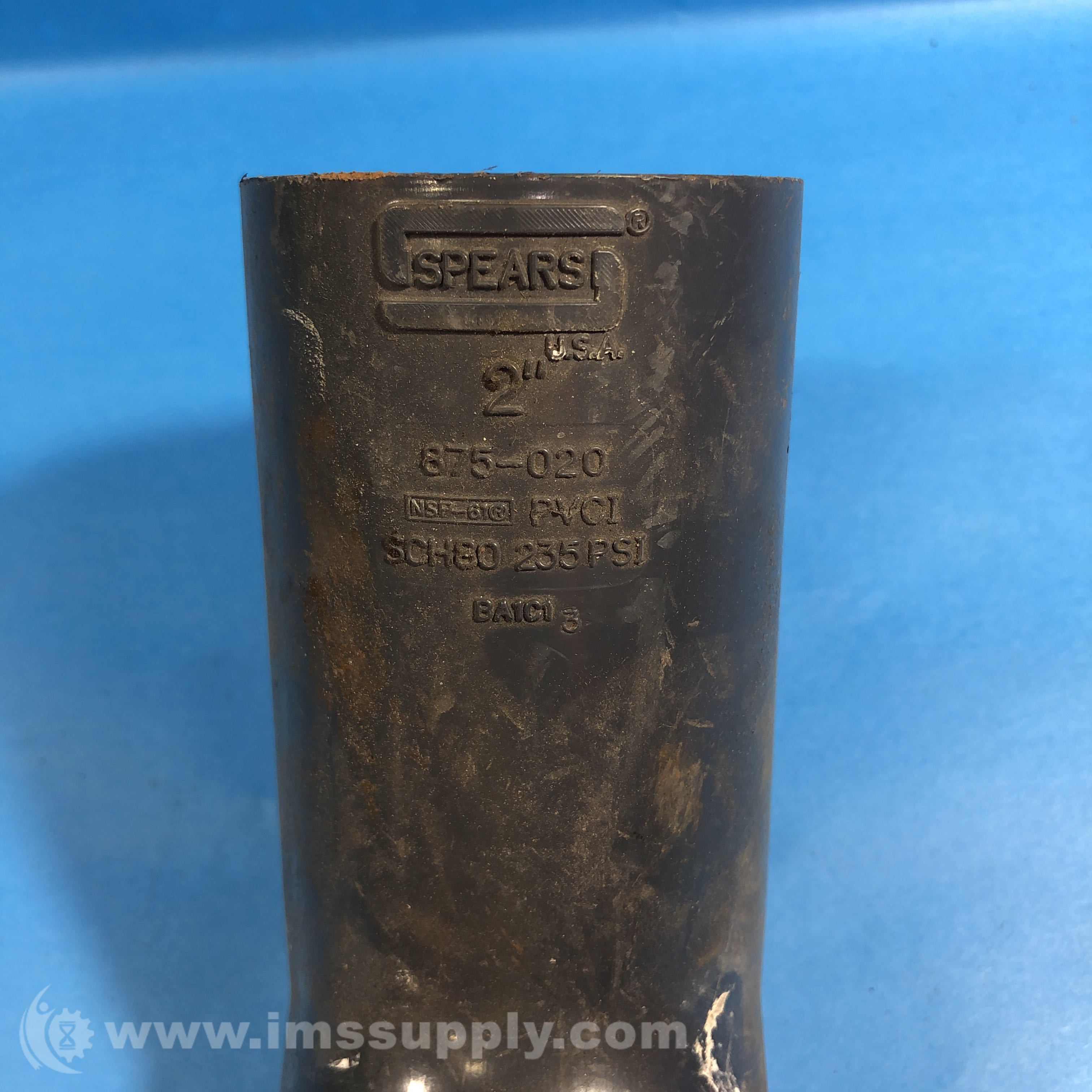 Spears 875-020 Standard Wye Fitting, 2 in, Socket, SCH 80/XH, PVC - IMS ...