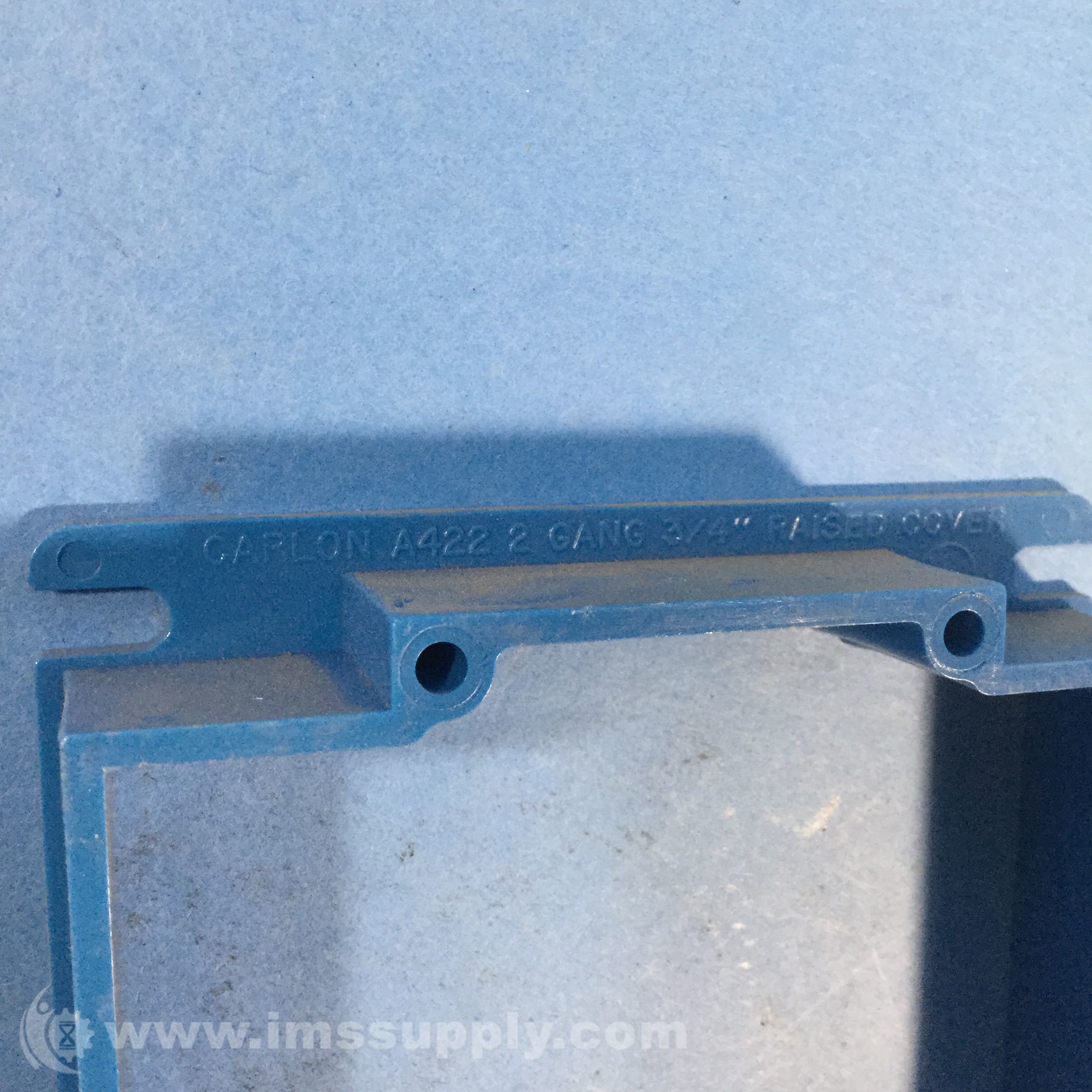 Carlon A422 3/4 Raised, 4 Square ENT Box Extender - IMS Supply