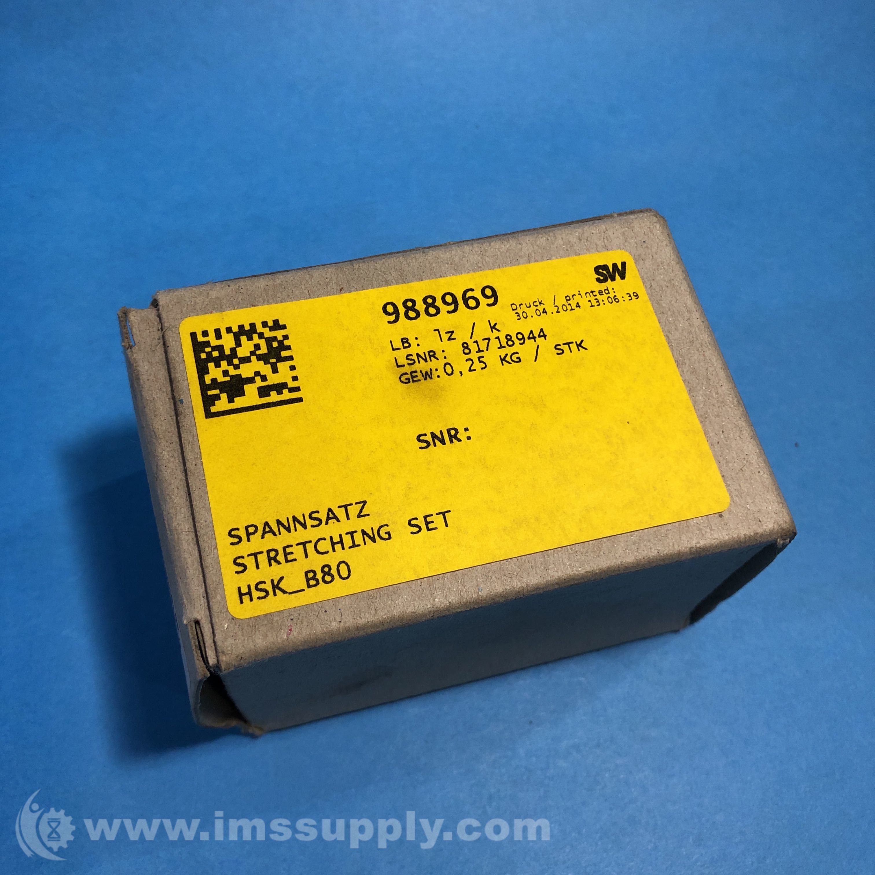 SPANNSATZ HSK-A63/B80 DLC DLC Clamp Collar - IMS Supply