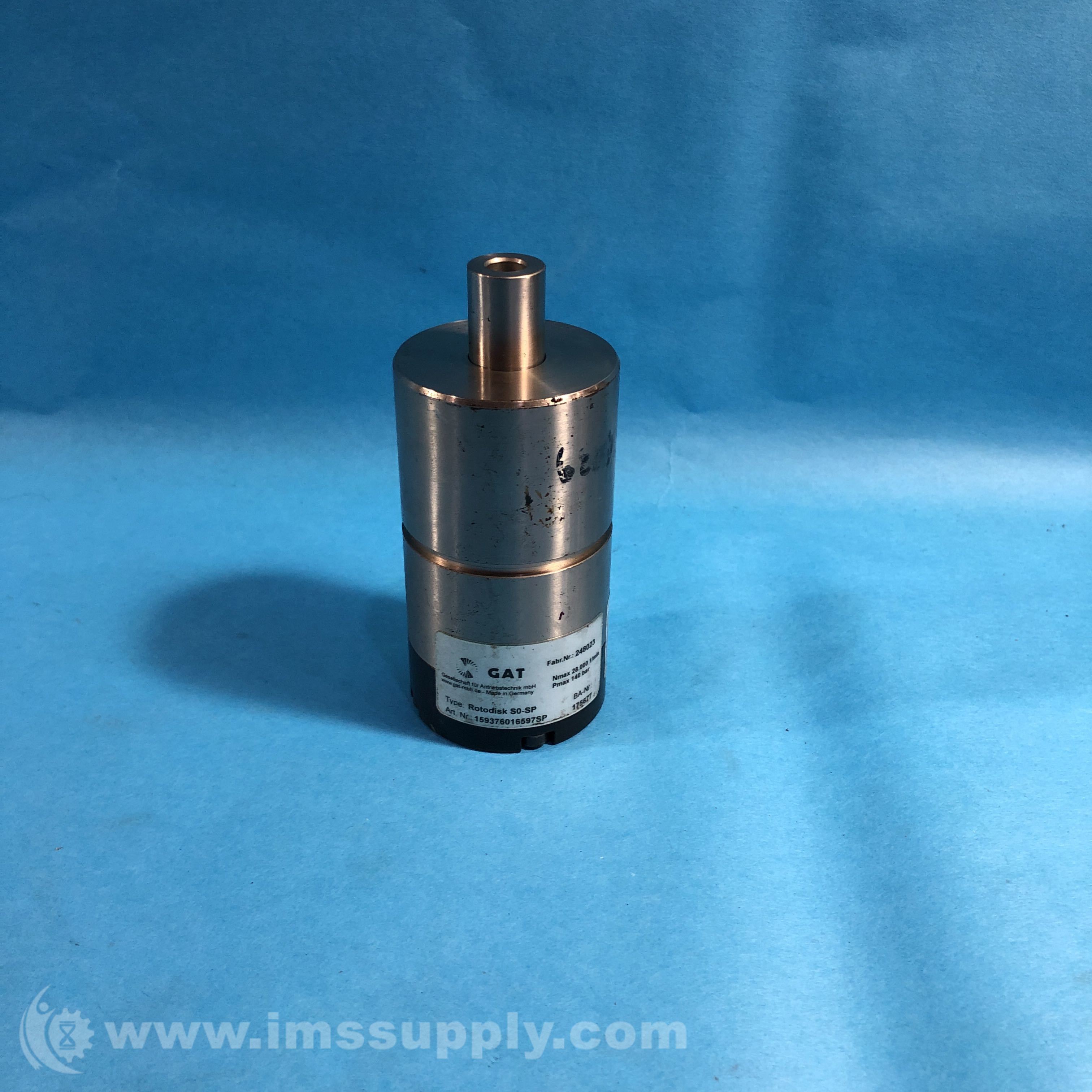 Moog S0-SP GAT Rotodisk Rotary Union - IMS Supply