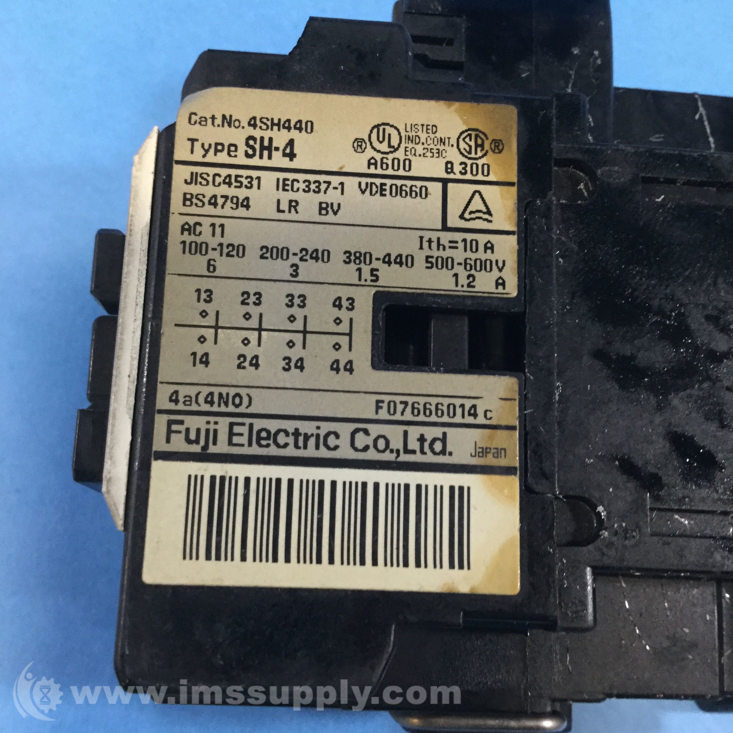 Fuji Electric 4SH440 Contactor - IMS Supply