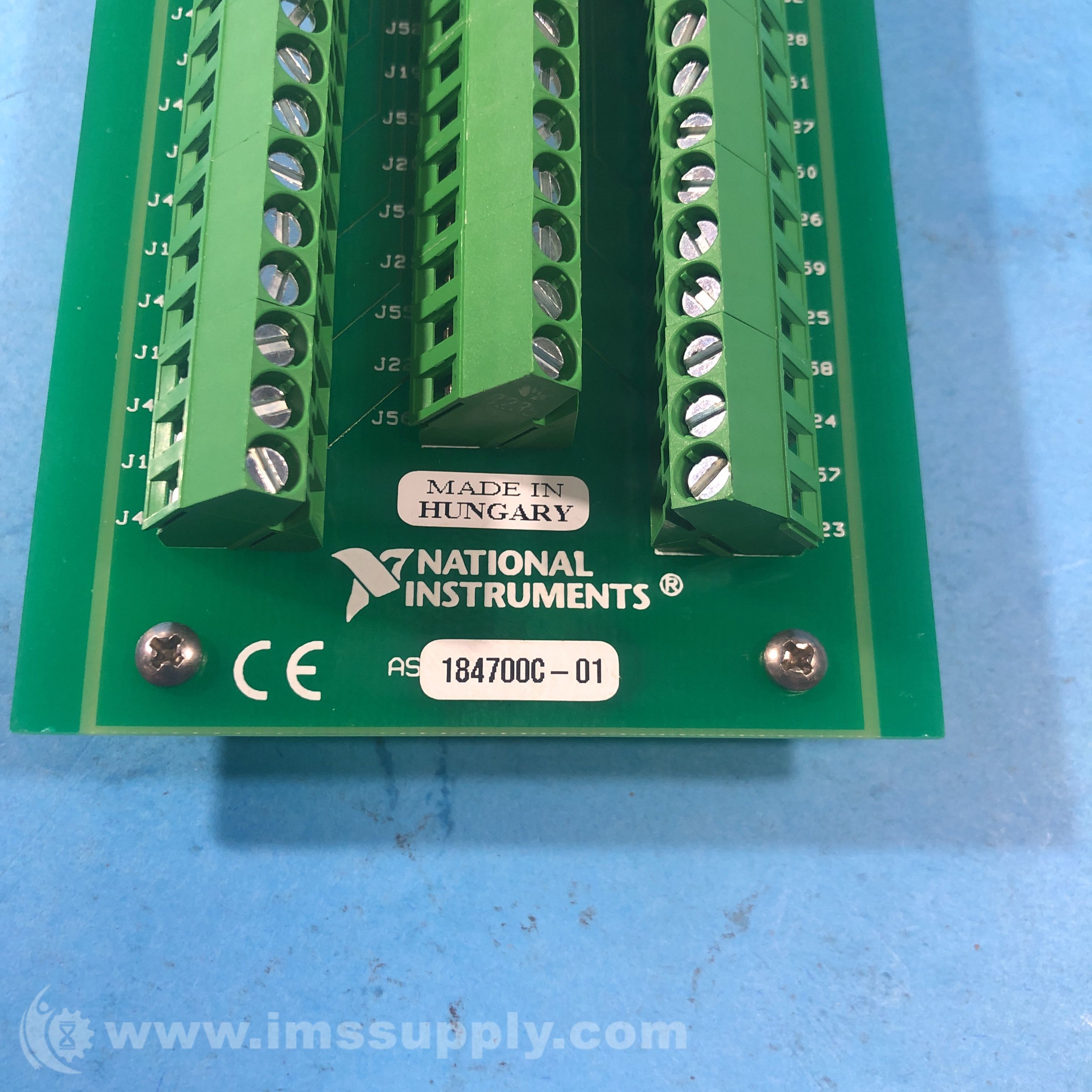 National Instruments CB-68LPR Terminal Block - IMS Supply
