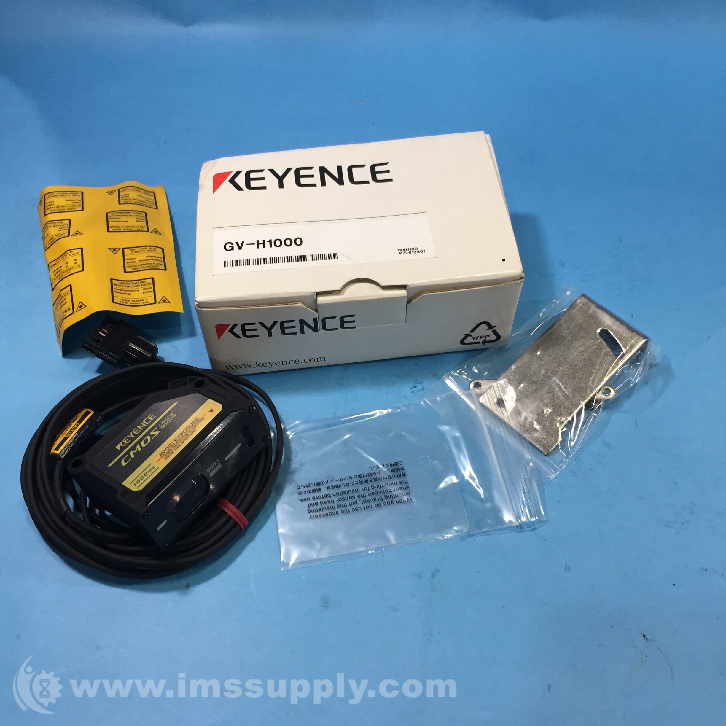 Keyence GV-H1000 Laser Sensor - IMS Supply