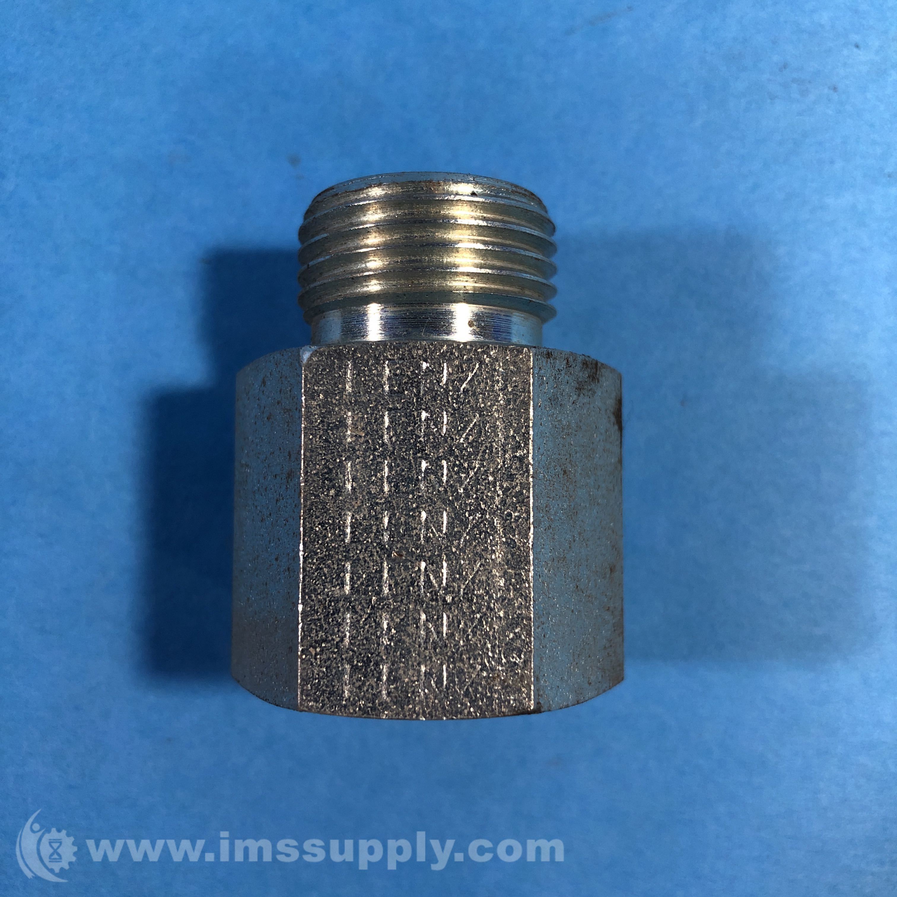 Lenz Threaded Standoff Hose Fitting, Stainless Steel - IMS Supply