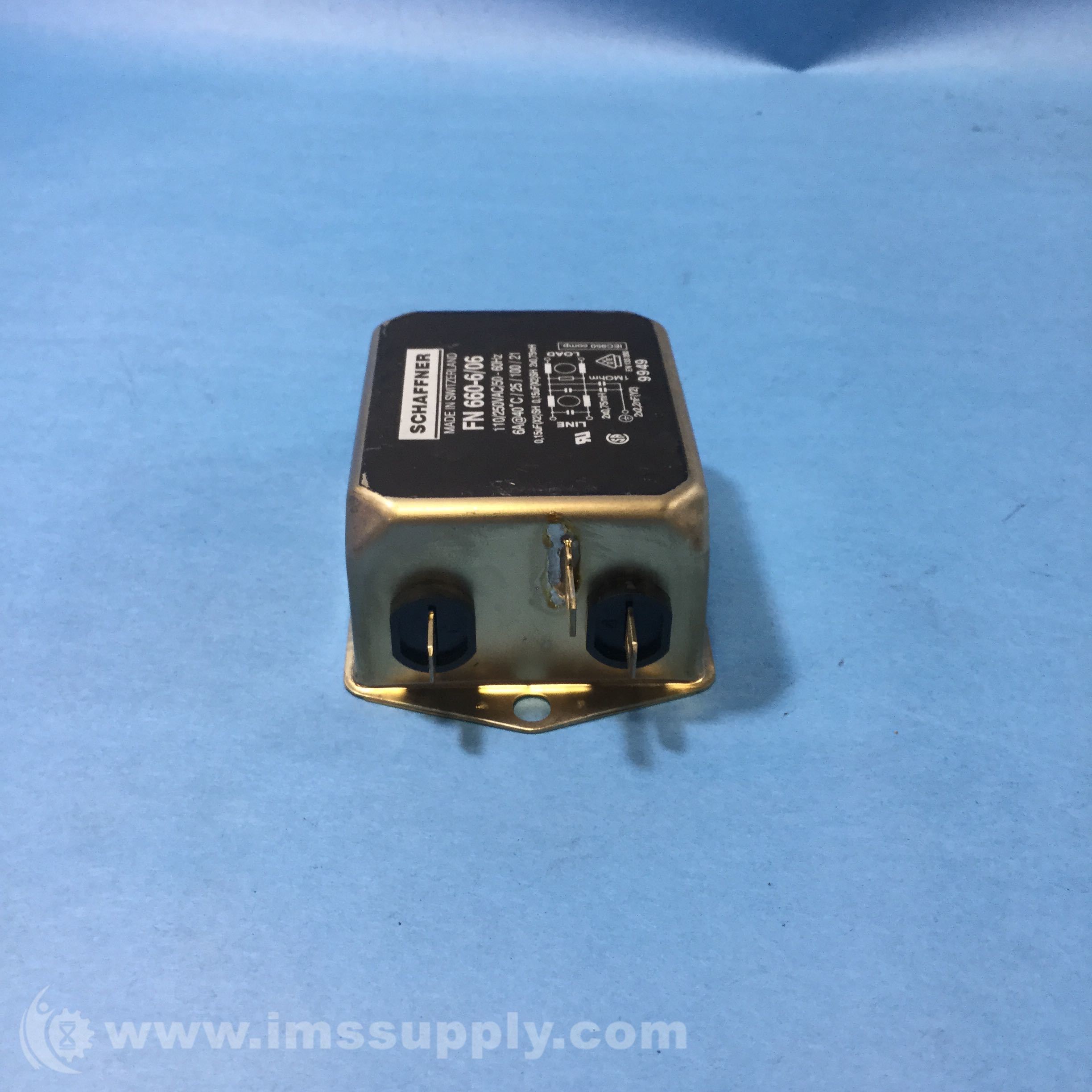 Schaffner FN660-6-06 Power Line Filter, Multi-Stage - IMS Supply