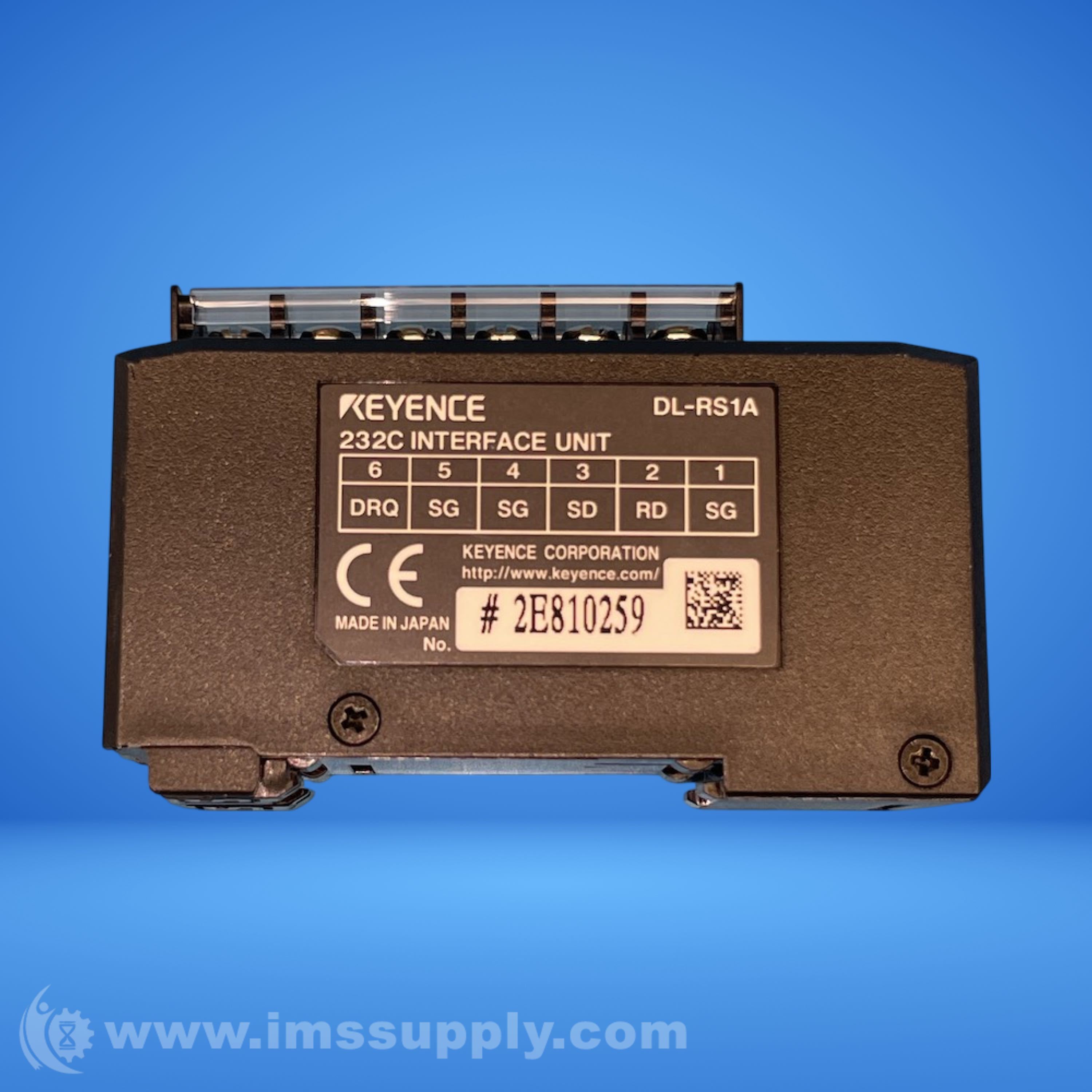 Keyence DL-RS1A RS-232C Communication Unit - IMS Supply