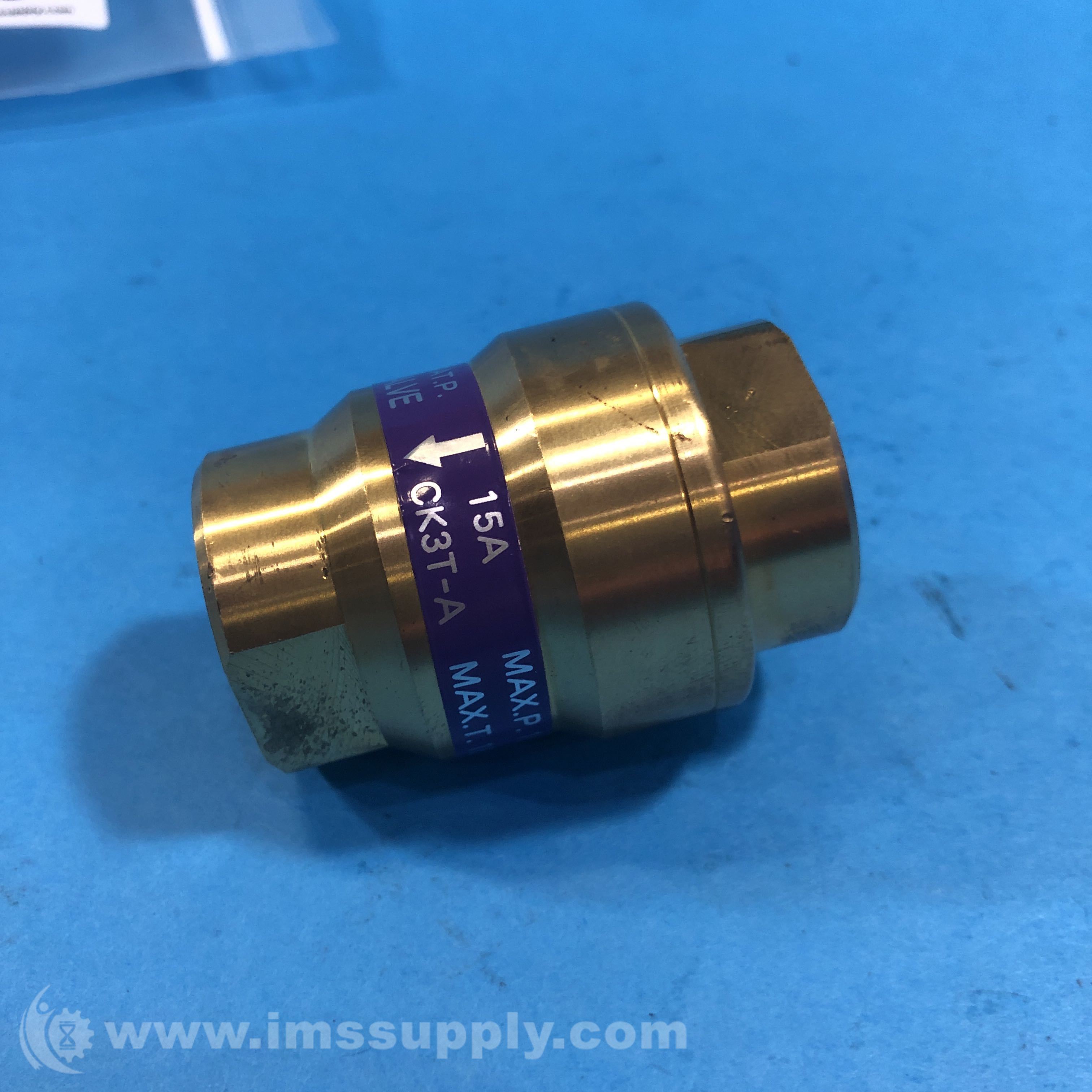 TLV International CK3T-A Stainless Steel Check Valve - IMS Supply