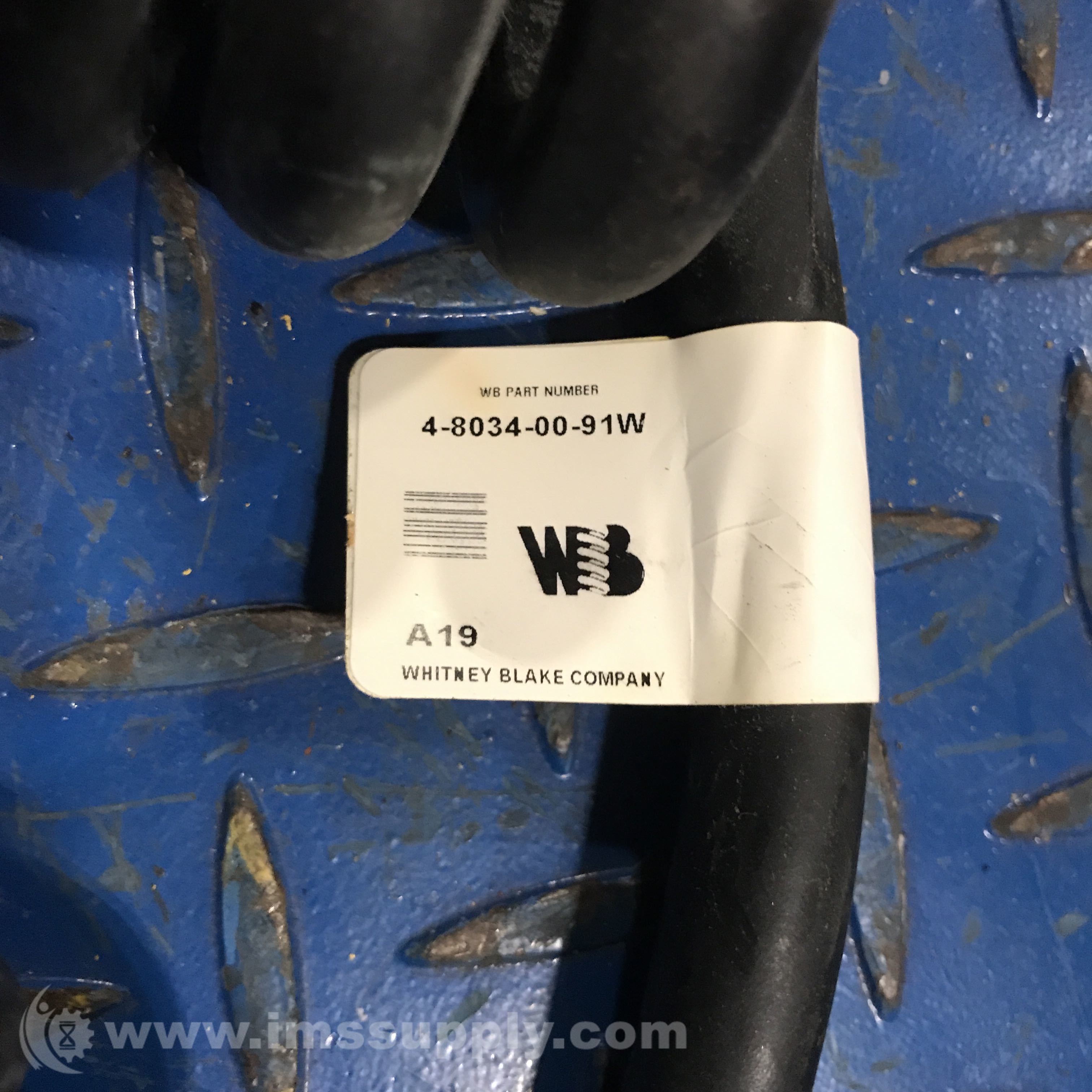 Whitney 4-8034-00-91W WOW Coiled Rolled Cord - IMS Supply