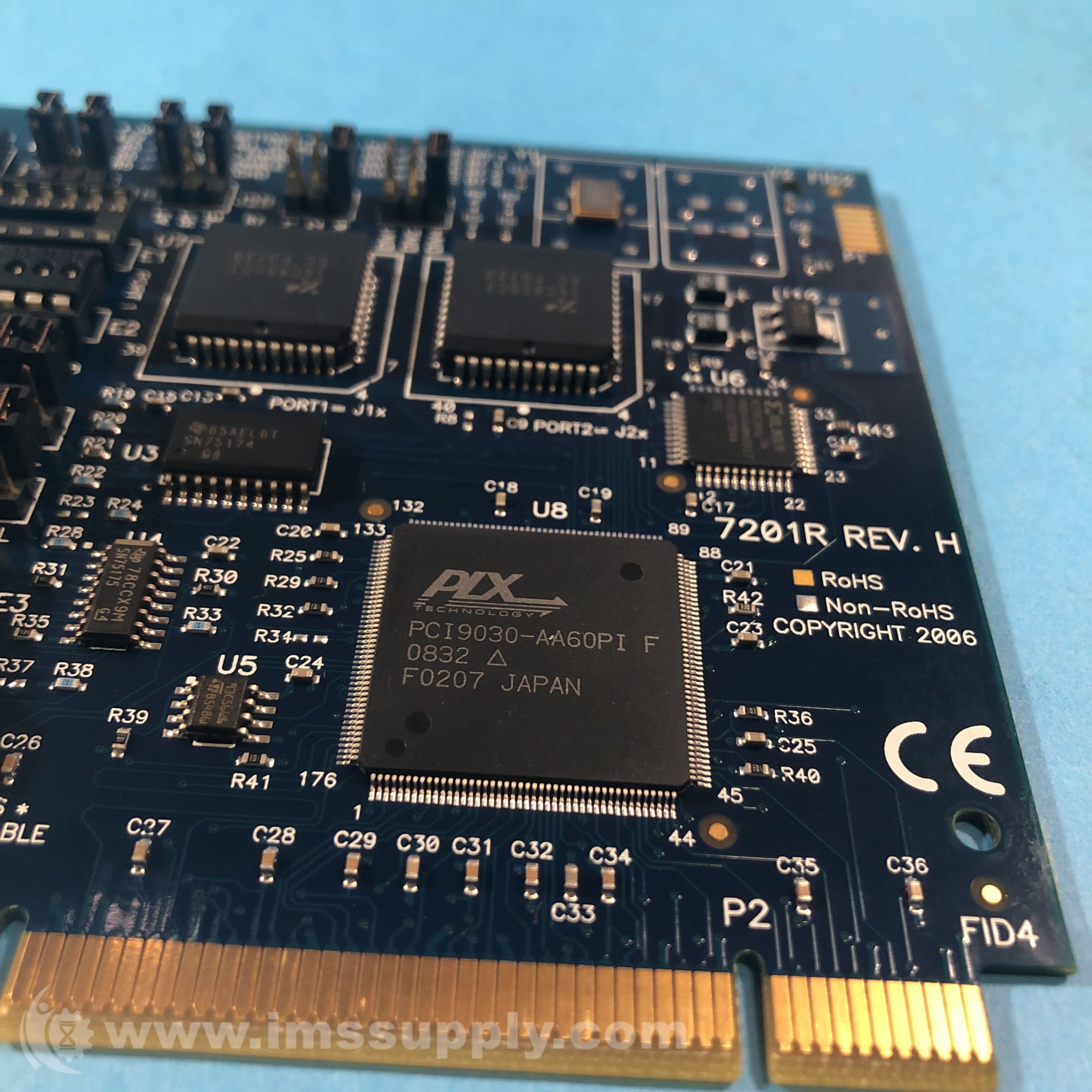 Sealevel 7201R Revision H Controller Board Interface Card - IMS Supply