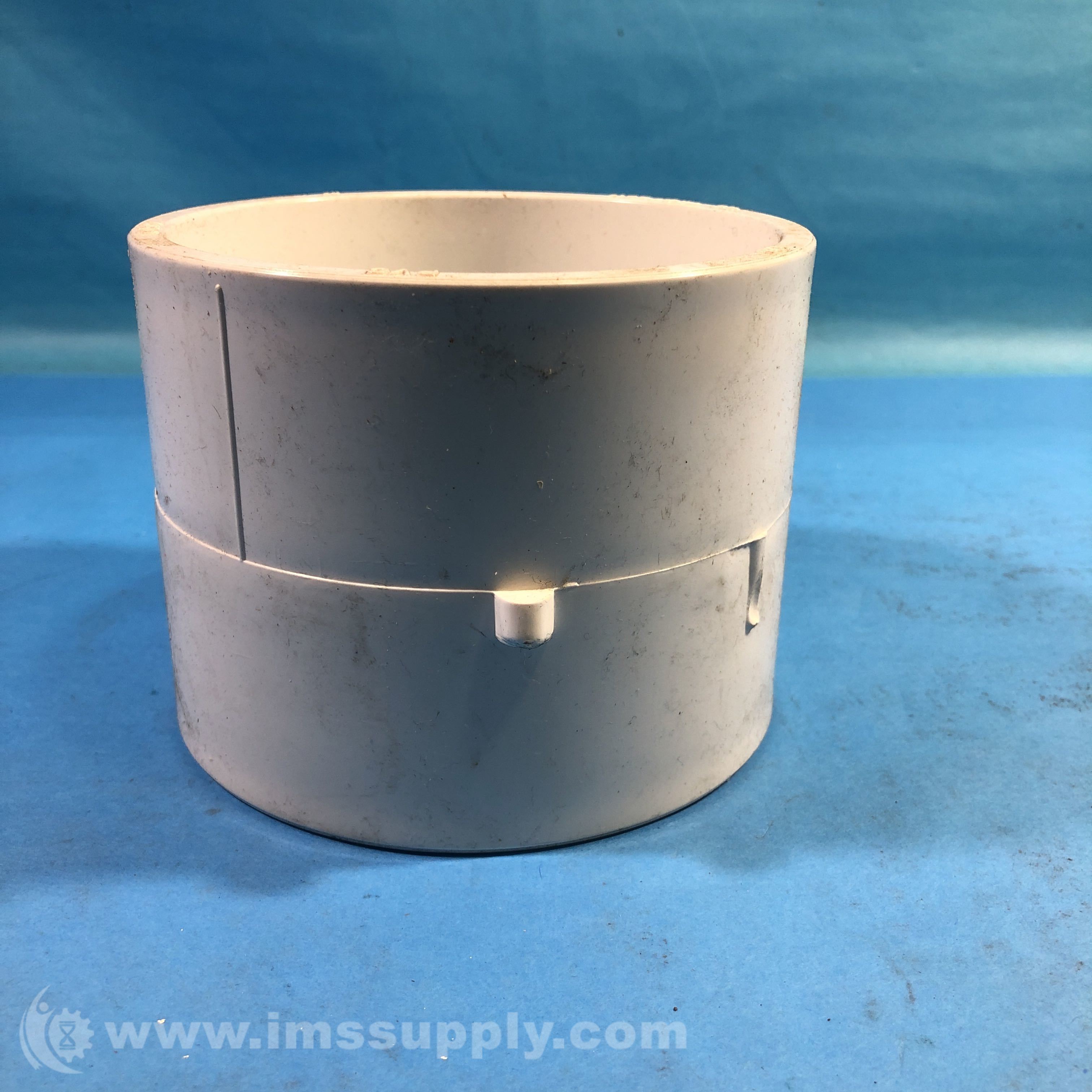 Charlotte Pipe PVC 00130 1200 Box of 5 4 inch Repair Couplings - IMS Supply