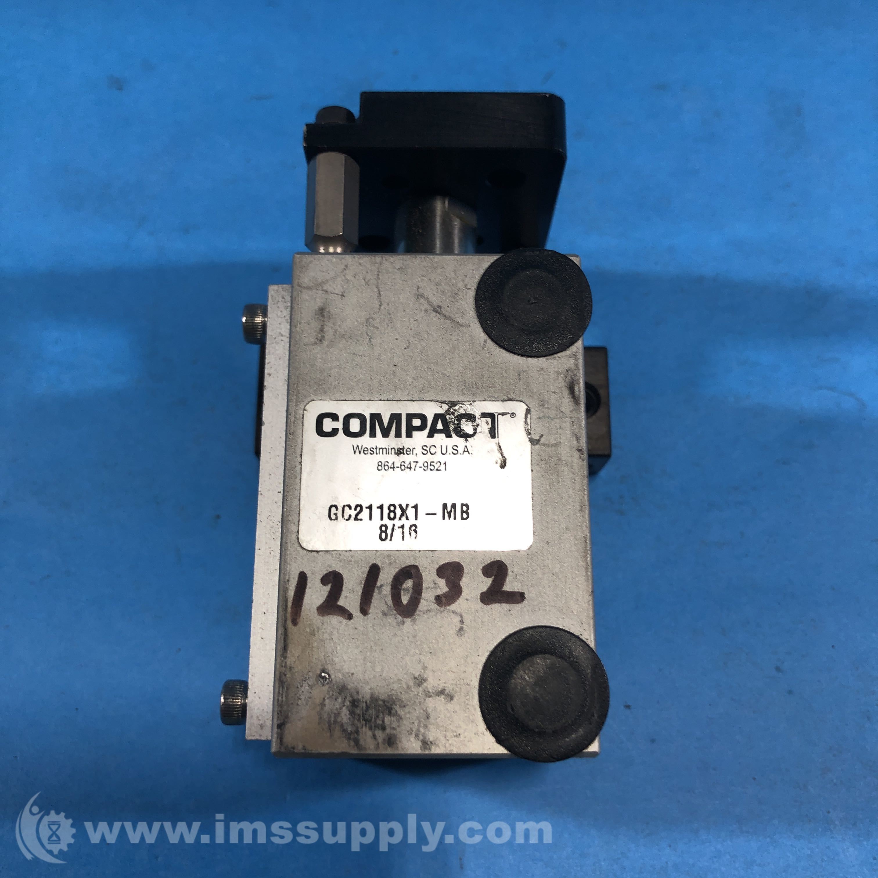 Compact Air Products GC2118X1-MB Guided Linear Cylinder - IMS Supply