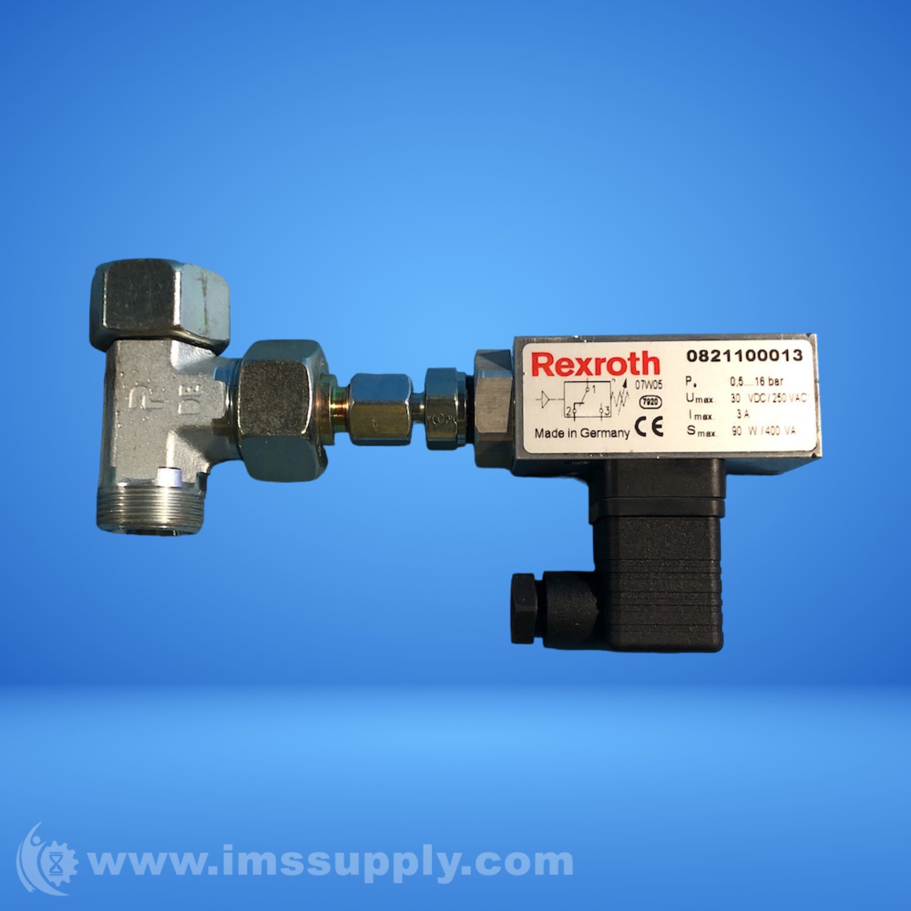 Rexroth 0821100013 Pressure Switch - IMS Supply