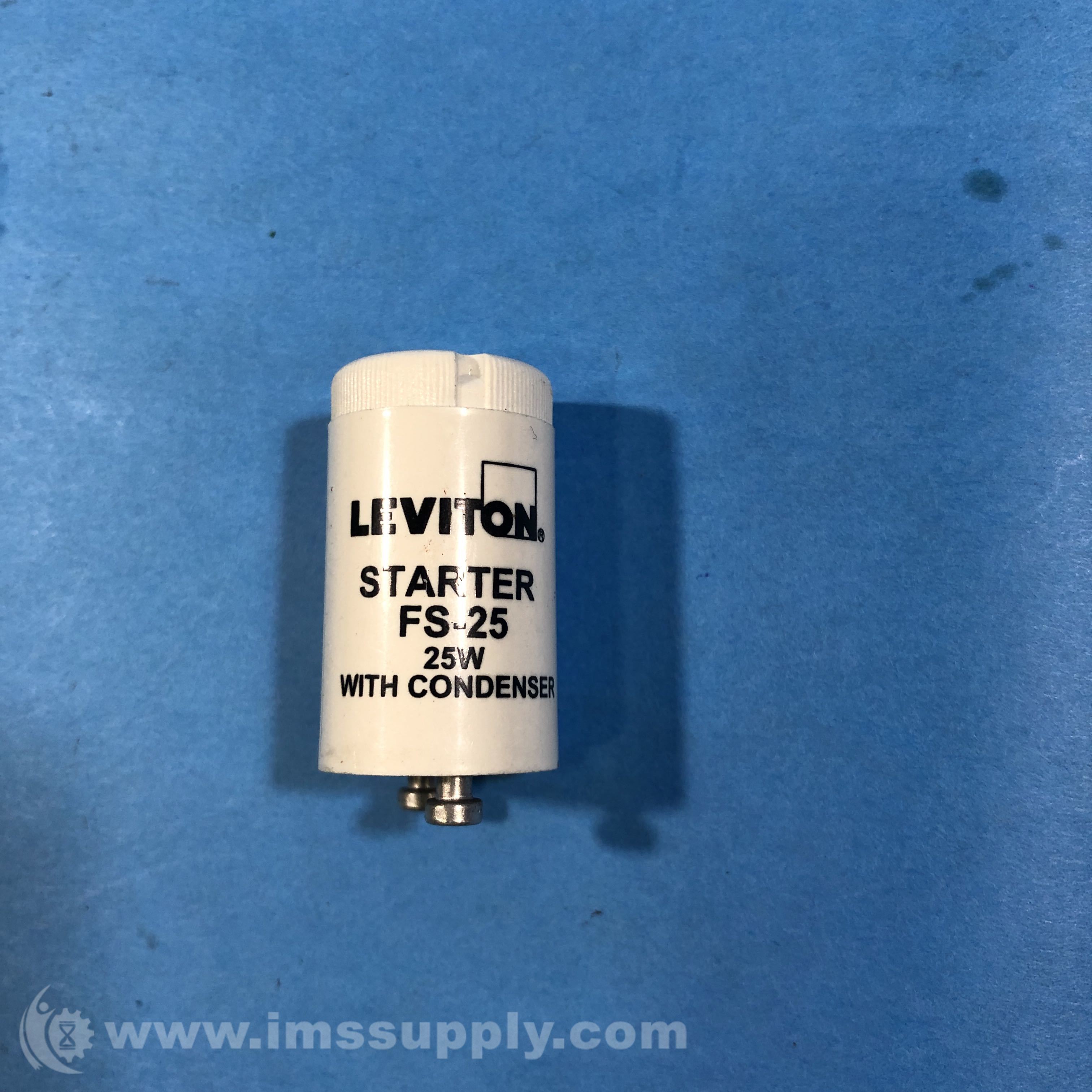 Leviton FS-25 Fluorescent Starter W/Condenser 25W - IMS Supply