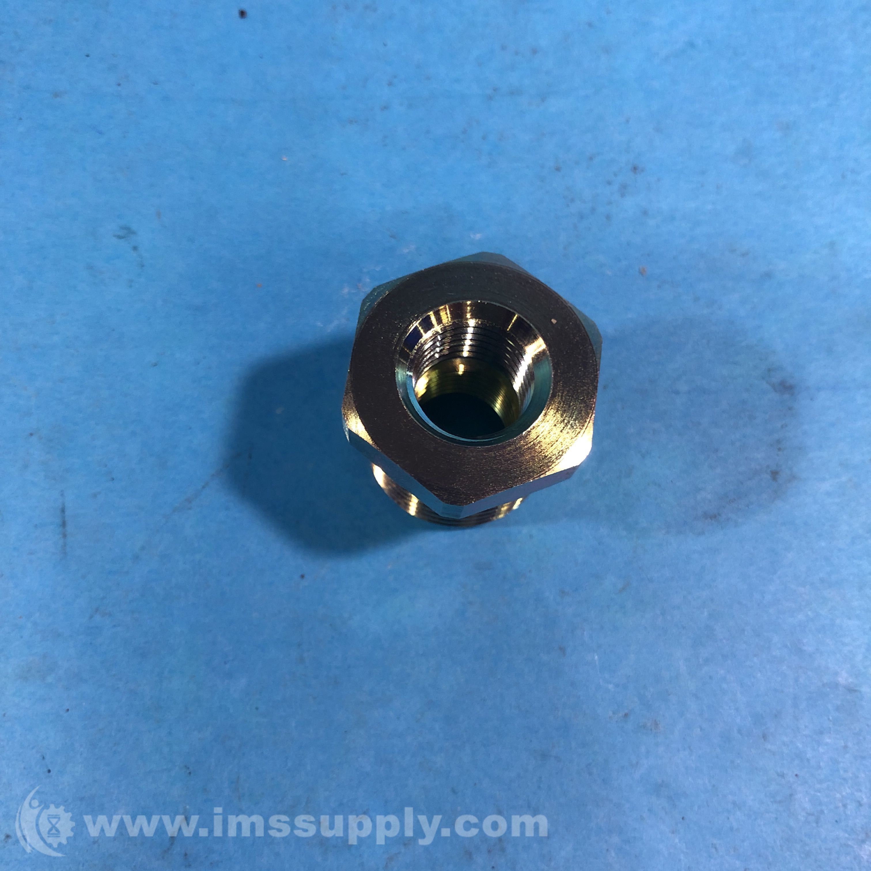 Atlas Copco 3520 0235 01 Hex Head Bushing, Inlet, BSP 1/4, NPT - IMS Supply