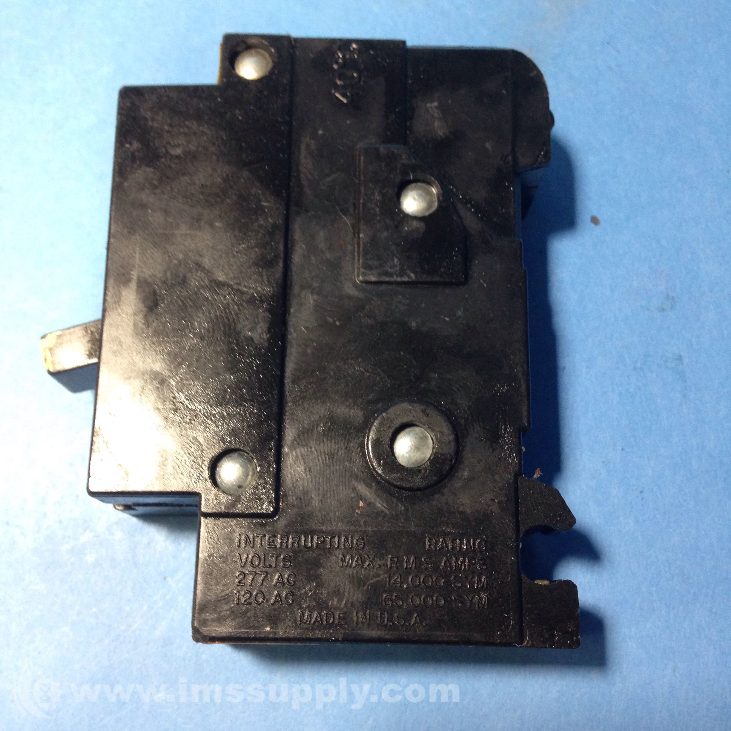 Square D EHB14020 Circuit Breaker, 1 Pole 20A 277V - IMS Supply