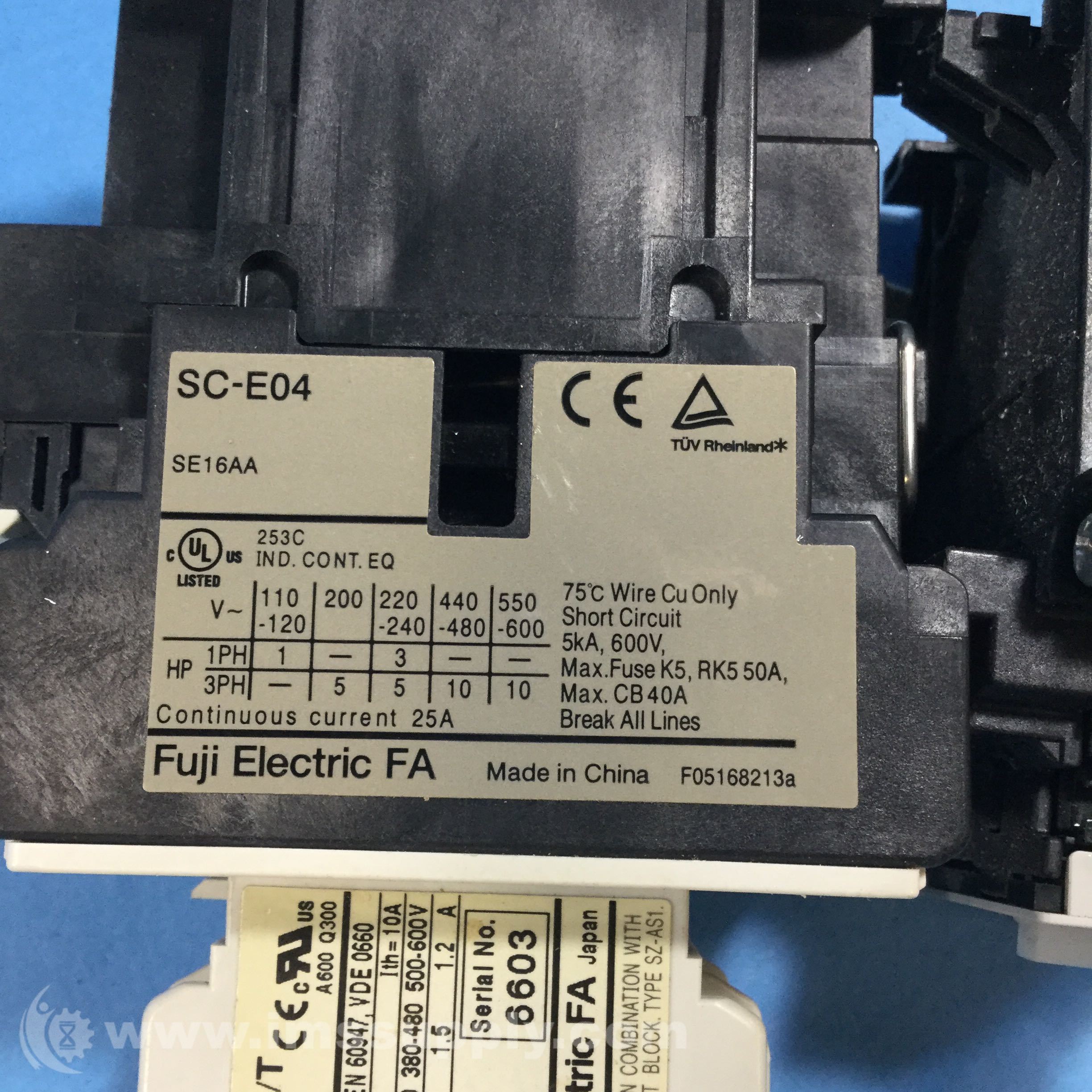 Fuji Electric SC-E04 Contactor - IMS Supply
