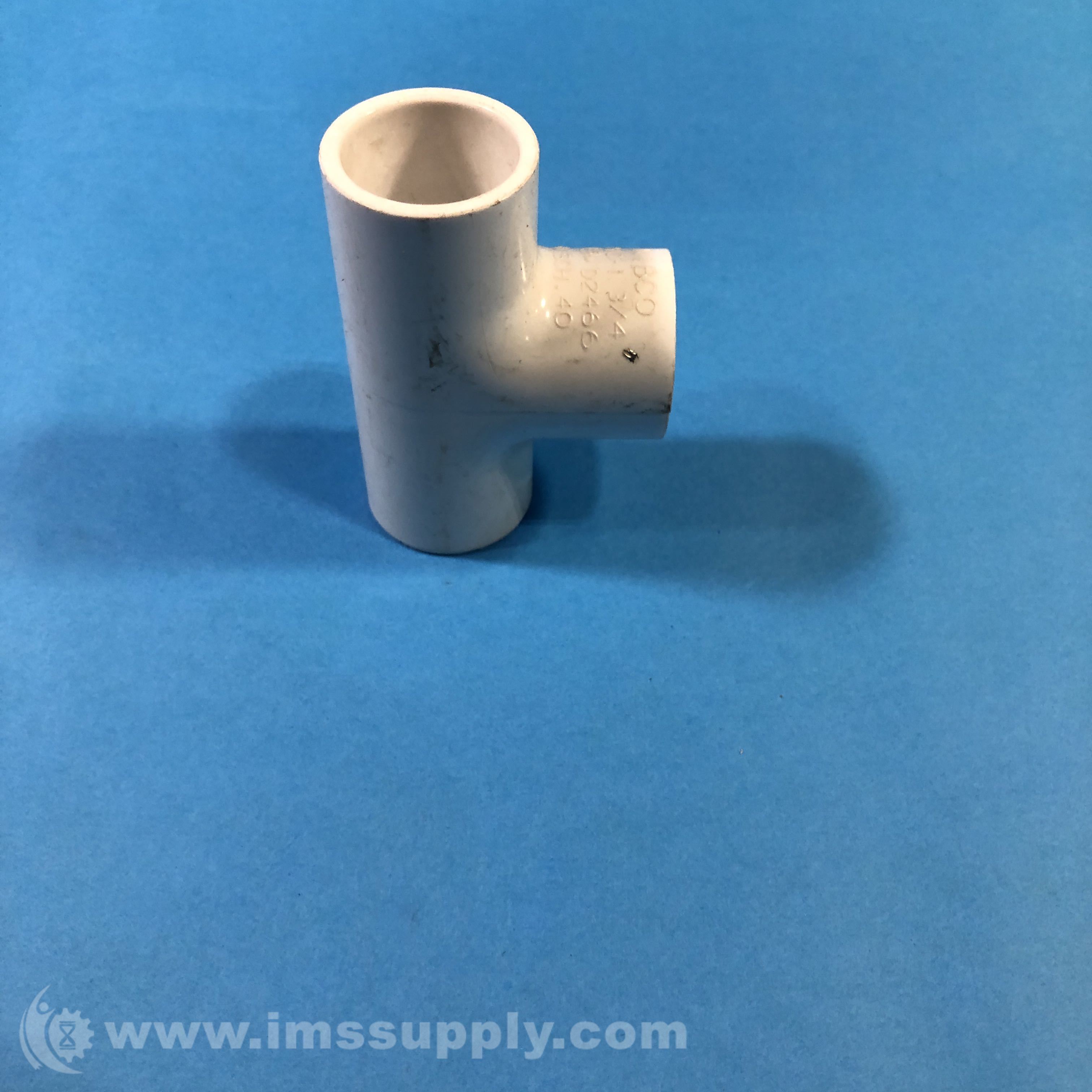 Nibco D2466 1-3/4 PVC Pipe Tee Fitting - IMS Supply